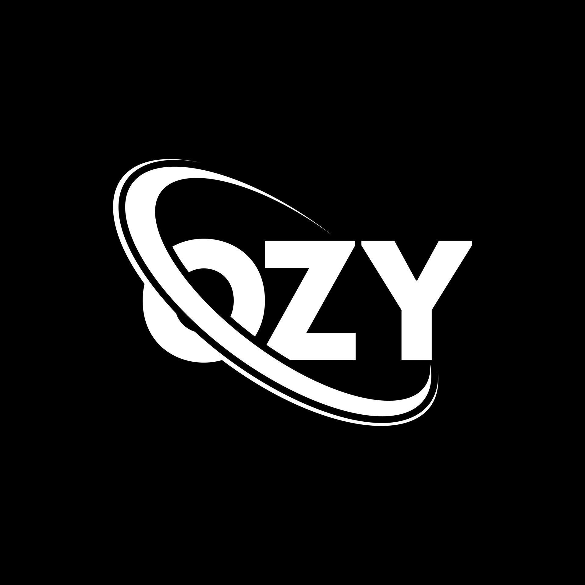 OZY logo. OZY letter. OZY letter logo design. Initials OZY logo linked with circle and uppercase ...