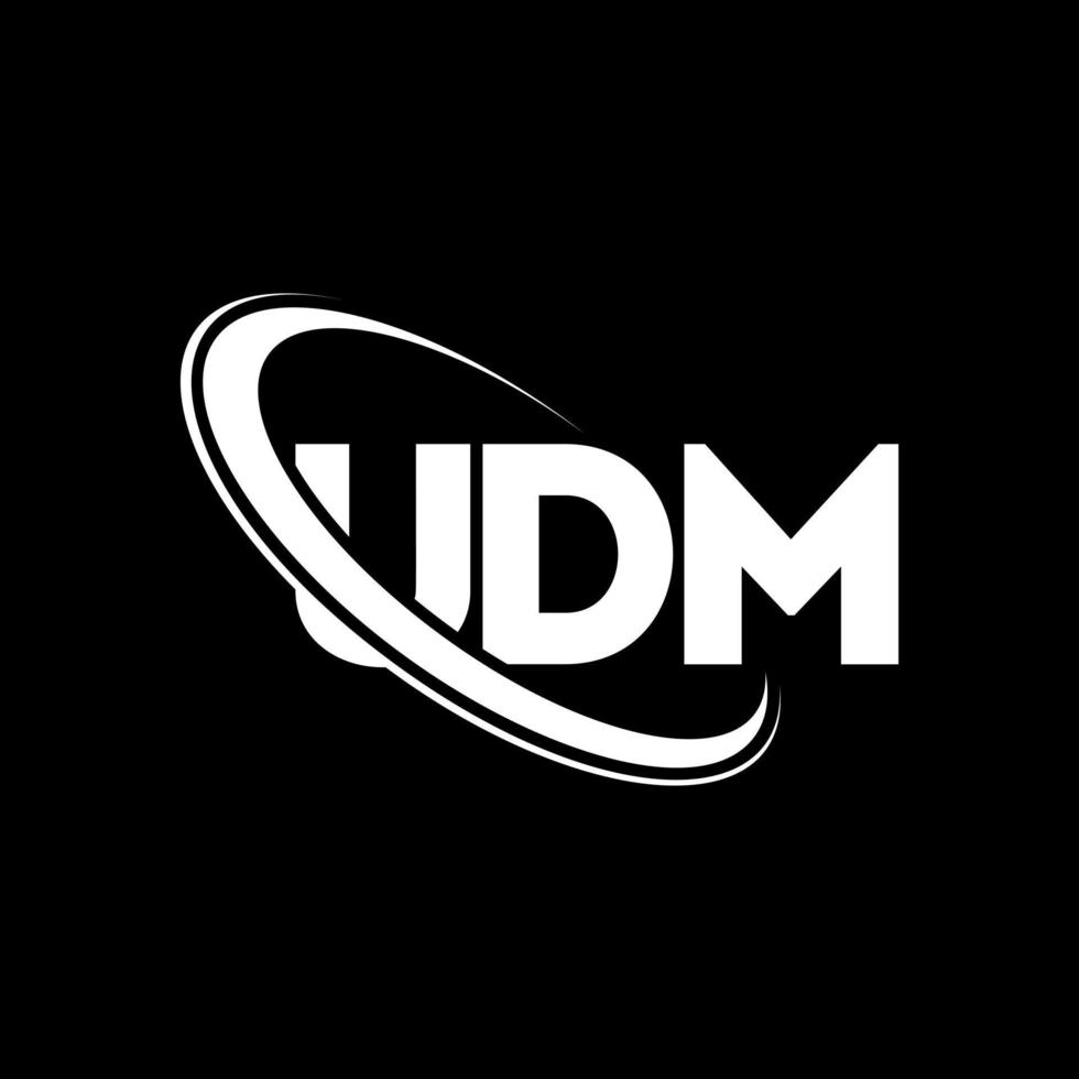 Logotipo De La Udm Letra Udm Diseño Del Logotipo De La Letra Udm Logotipo De Iniciales Udm