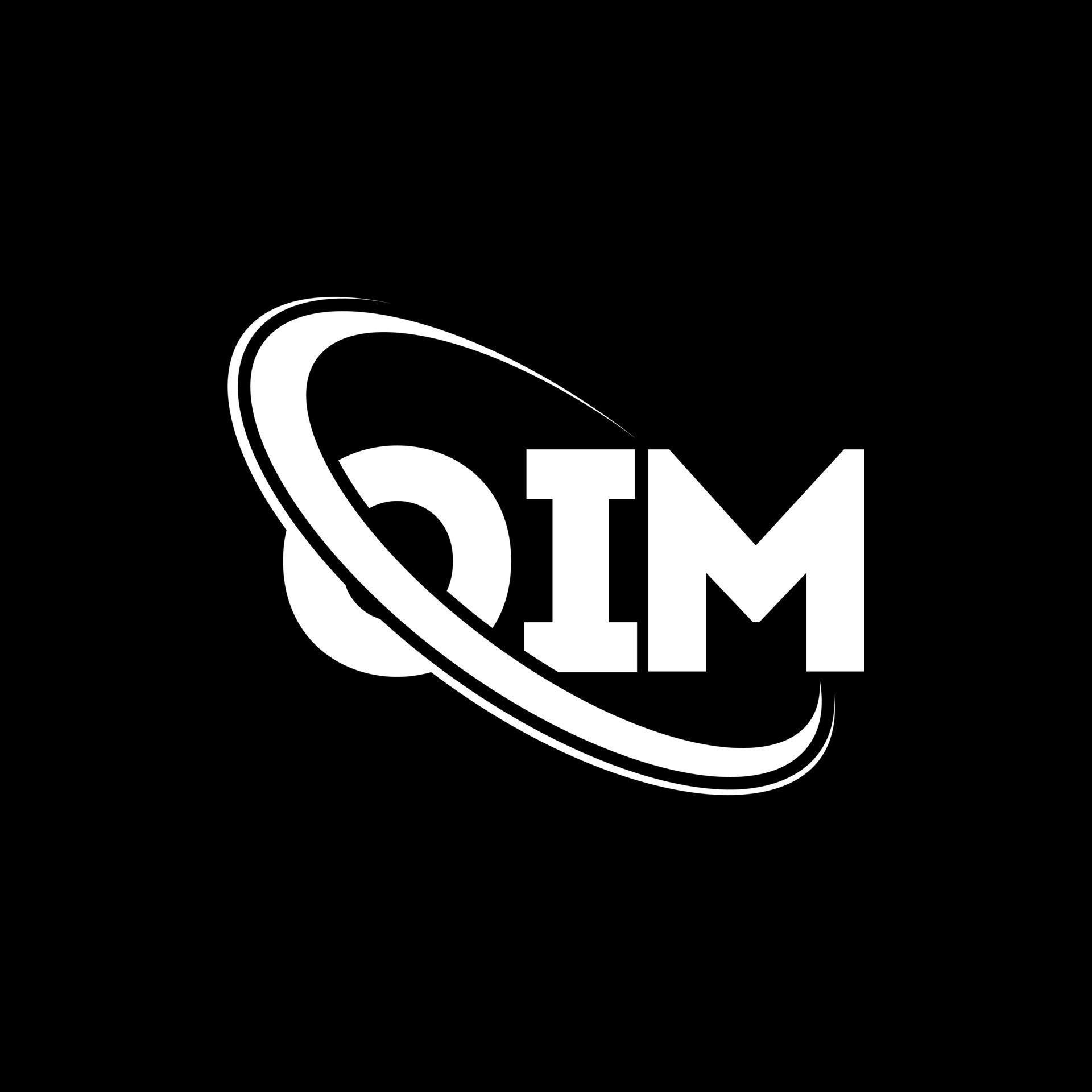 OIM logo. OIM letter. OIM letter logo design. Initials OIM logo linked with circle and uppercase ...