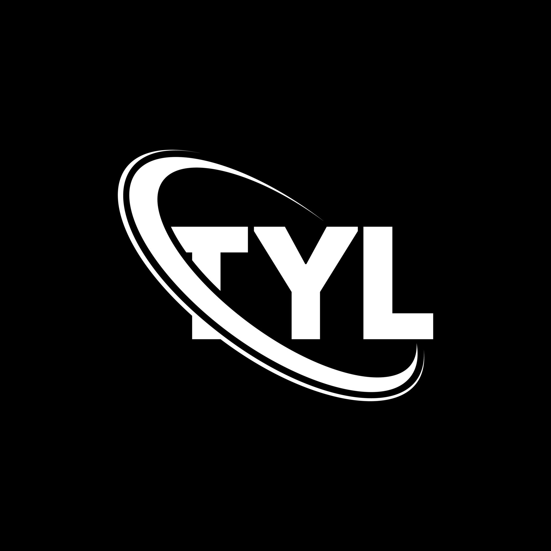 TYL logo. TYL letter. TYL letter logo design. Initials TYL logo linked ...