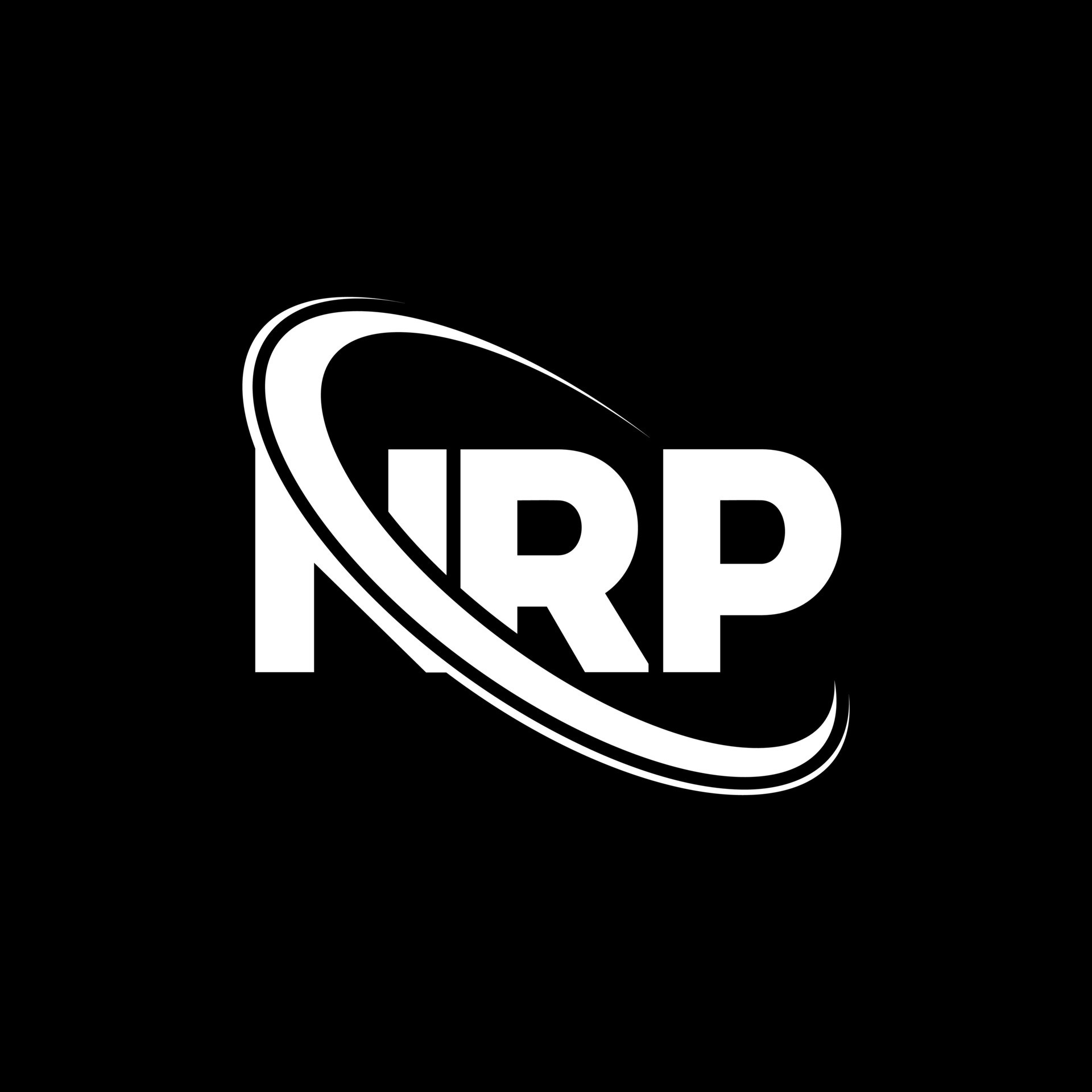 logotipo de rpn carta nrp. diseño del logotipo de la letra nrp. logotipo de iniciales nrp ...
