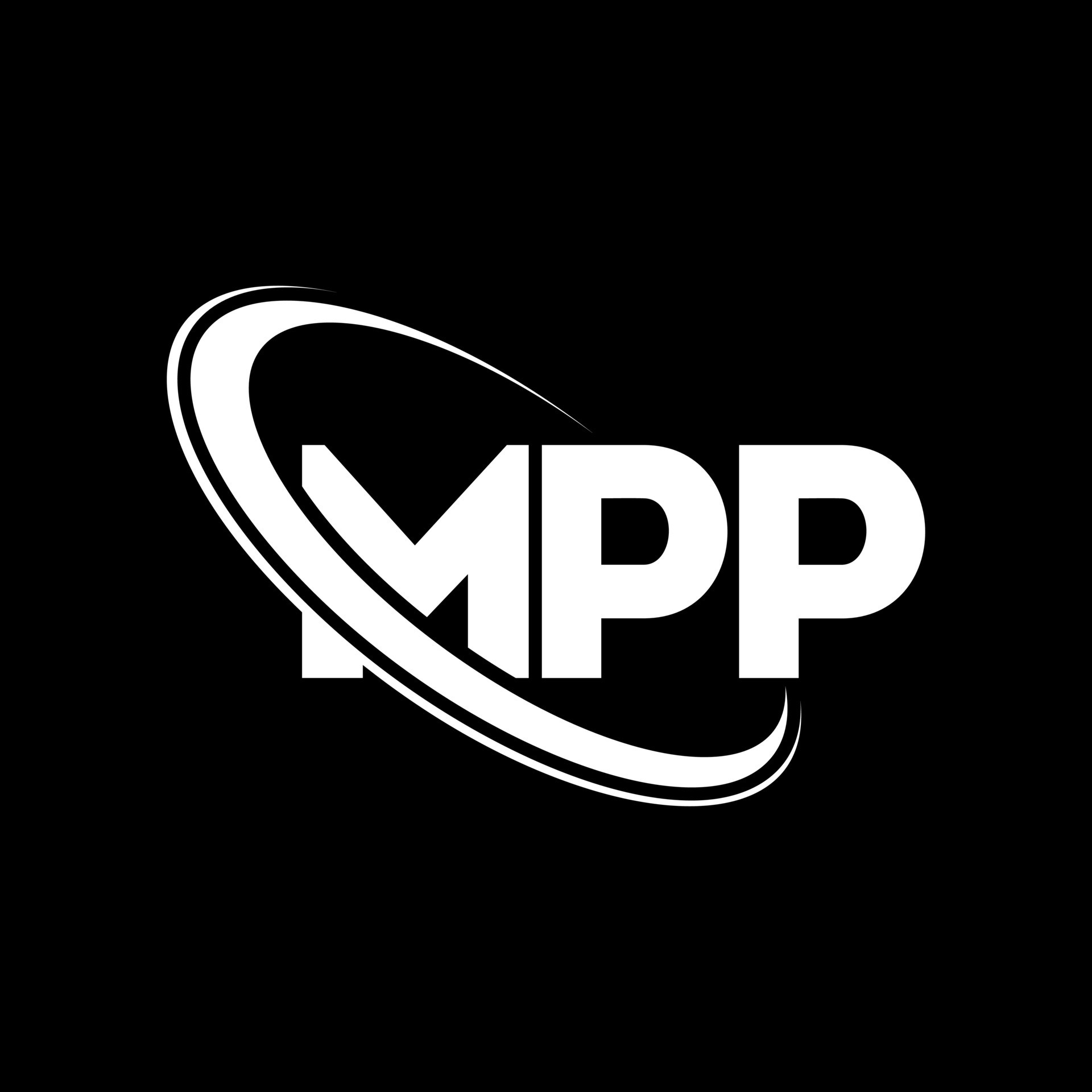 logotipo de MPP. letra mpp. diseño del logotipo de la letra mpp. iniciales del logotipo de mpp ...