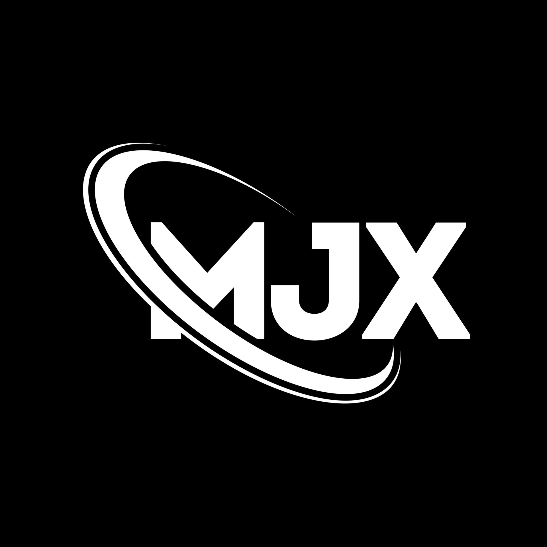 logotipo mjx. letra mjx. diseño del logotipo de la letra mjx. Logotipo de las iniciales mjx ...