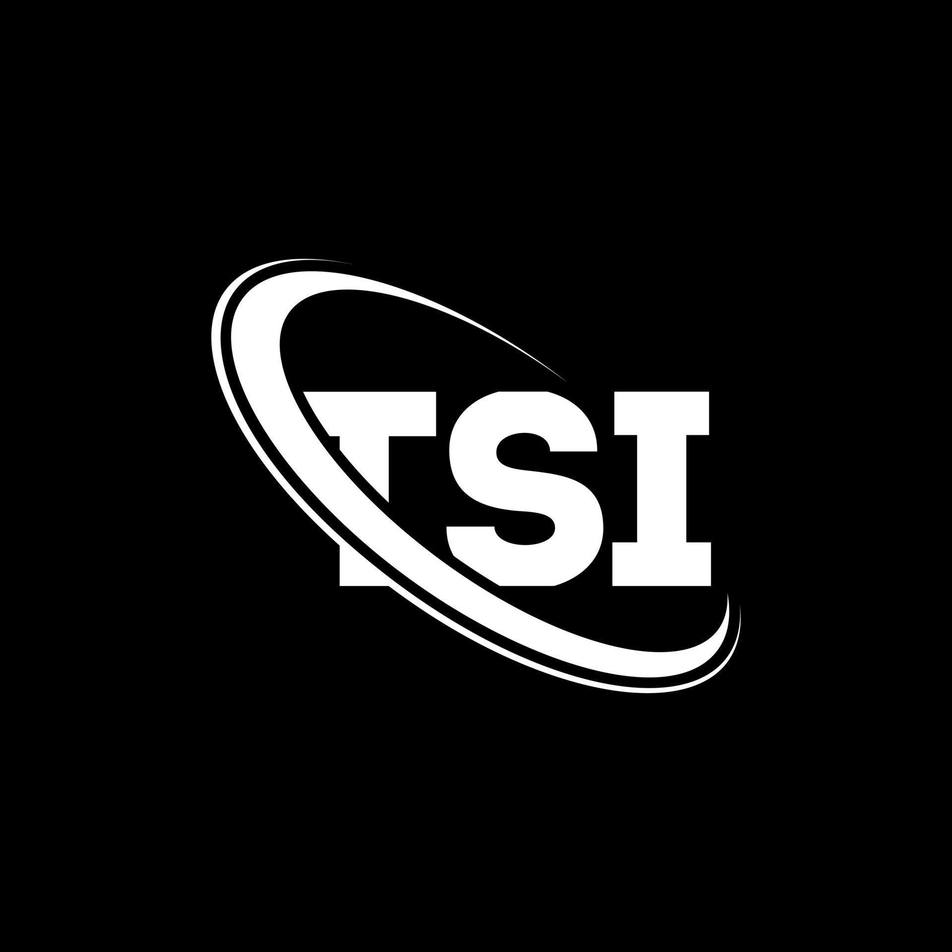 Tsi Logo Tsi Letter Tsi Letter Logo Design Initials Tsi Logo Linked With Circle And Uppercase
