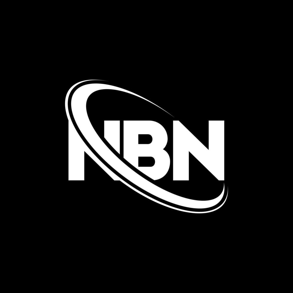 logotipo de nbn. letra nbn. diseño del logotipo de la letra nbn. logotipo de iniciales nbn ...