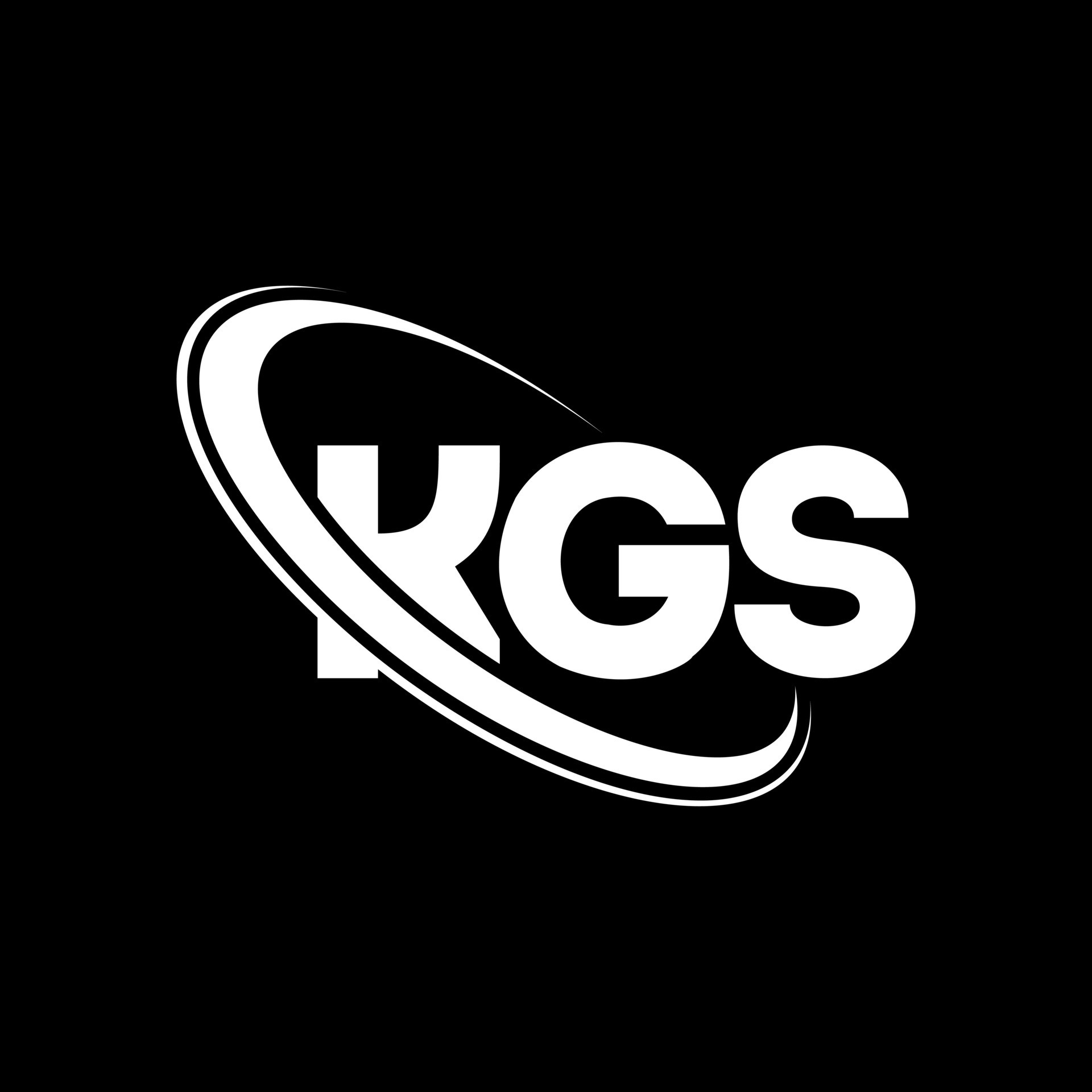 logotipo de kg. carta de kg. diseño del logotipo de la letra kgs. logotipo de kgs iniciales ...