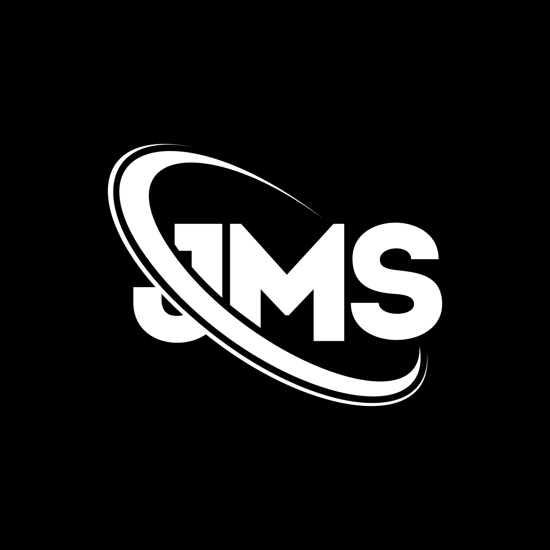 JMS logo. JMS letter. JMS letter logo design. Initials JMS logo linked with circle and uppercase ...
