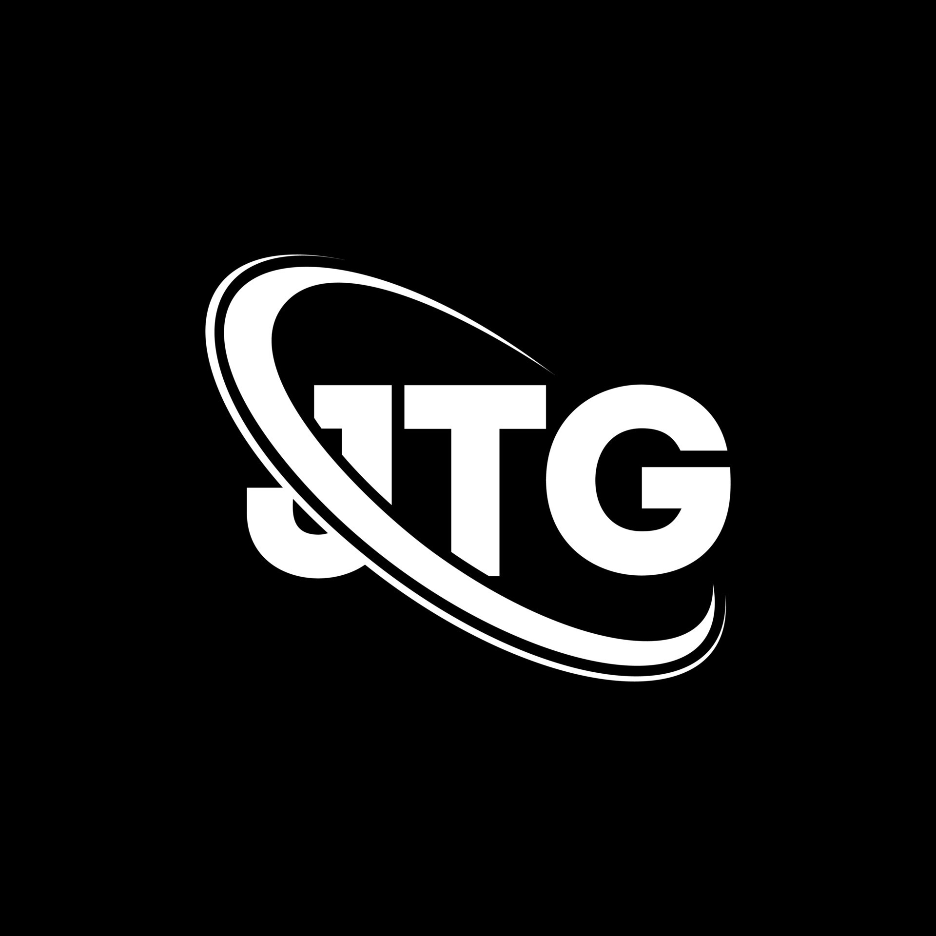 logotipo jgt. carta jgt. diseño de logotipo de letra jtg. logotipo jtg de iniciales vinculado ...