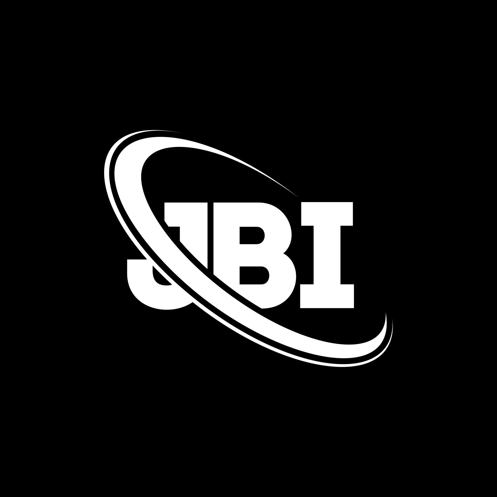 logotipo de jbi. carta jbi. diseño del logotipo de la letra jbi. logotipo de las iniciales jbi ...