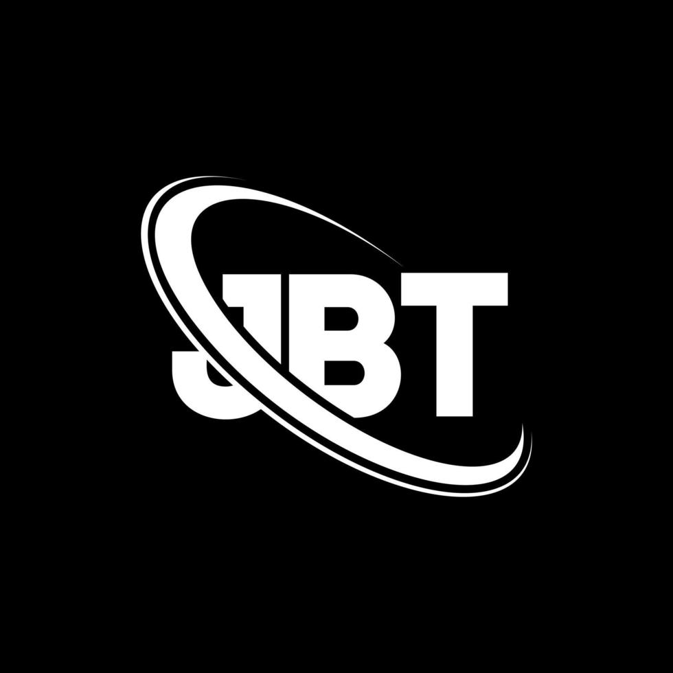 JBT logo. JBT letter. JBT letter logo design. Initials JBT logo linked with circle and uppercase ...