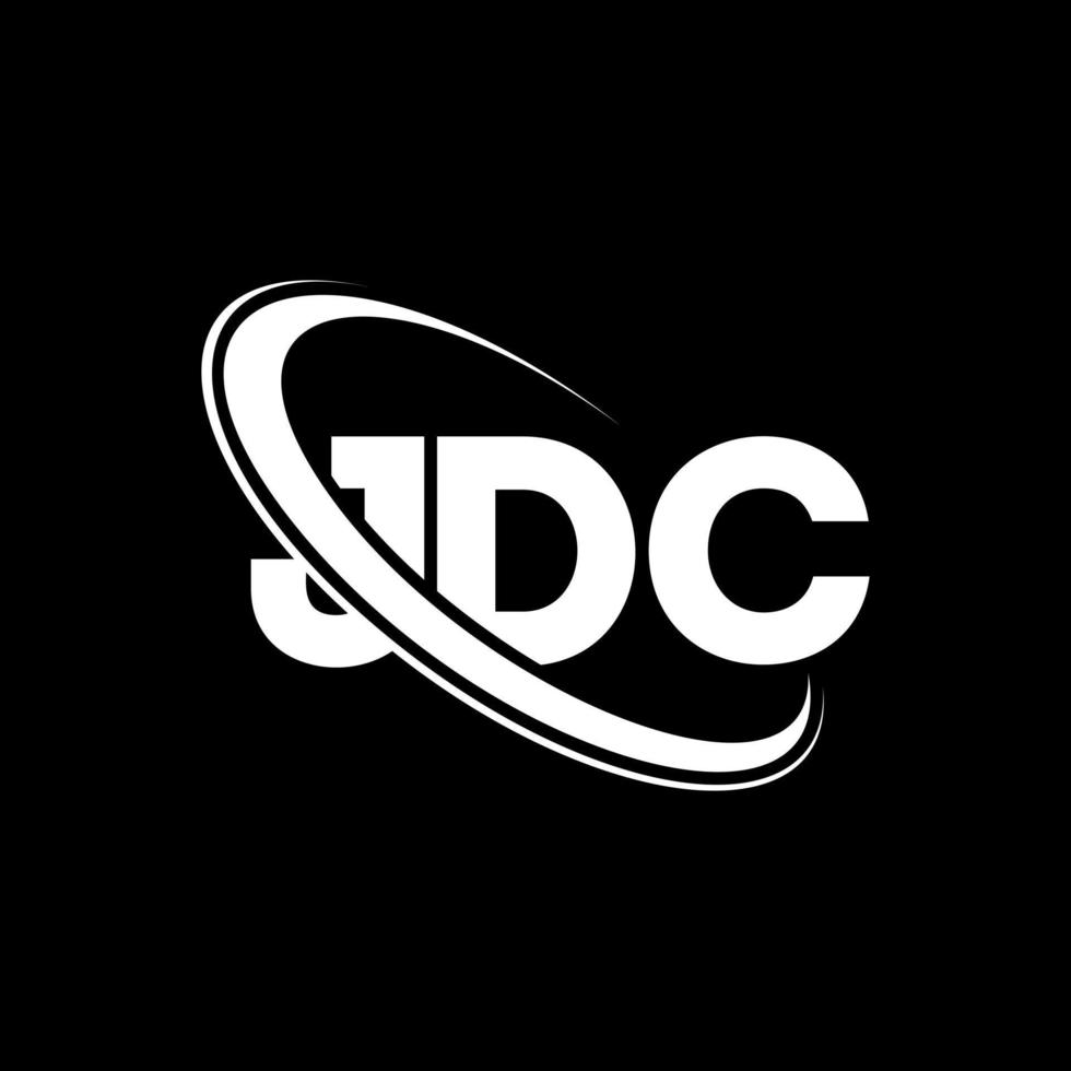 logotipo de jdc. carta jdc. diseño del logotipo de la letra jdc. logotipo de las iniciales jdc ...