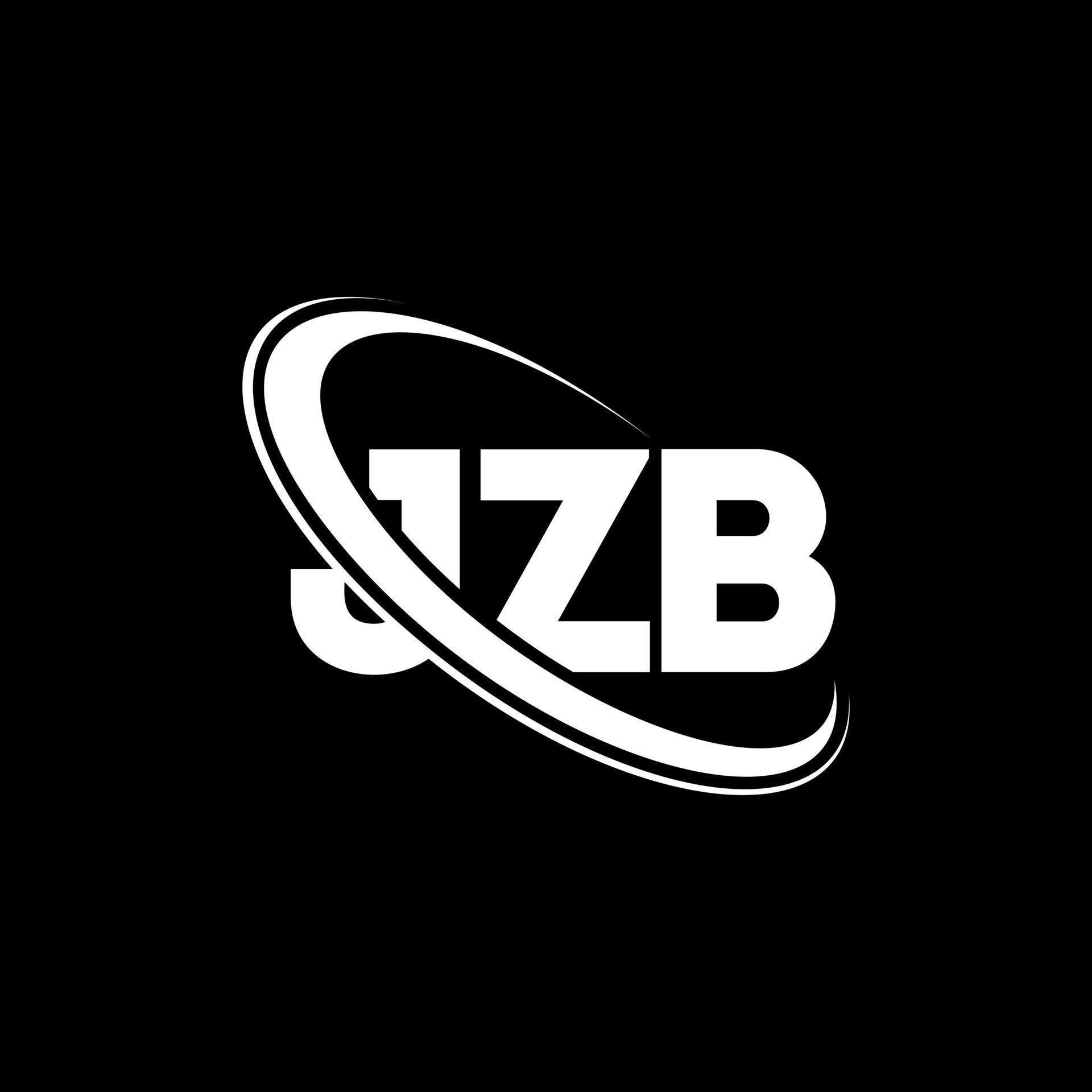 logotipo de jzb. letra jzb. diseño del logotipo de la letra jzb. logotipo de jzb iniciales ...