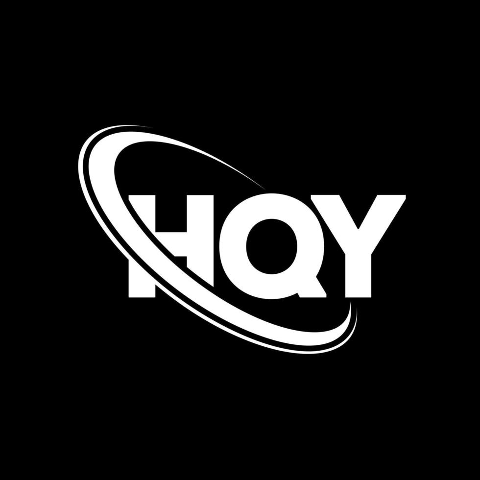 logotipo hqy. letra hqy. diseño de logotipo de letra hqy. logotipo de iniciales hqy vinculado ...