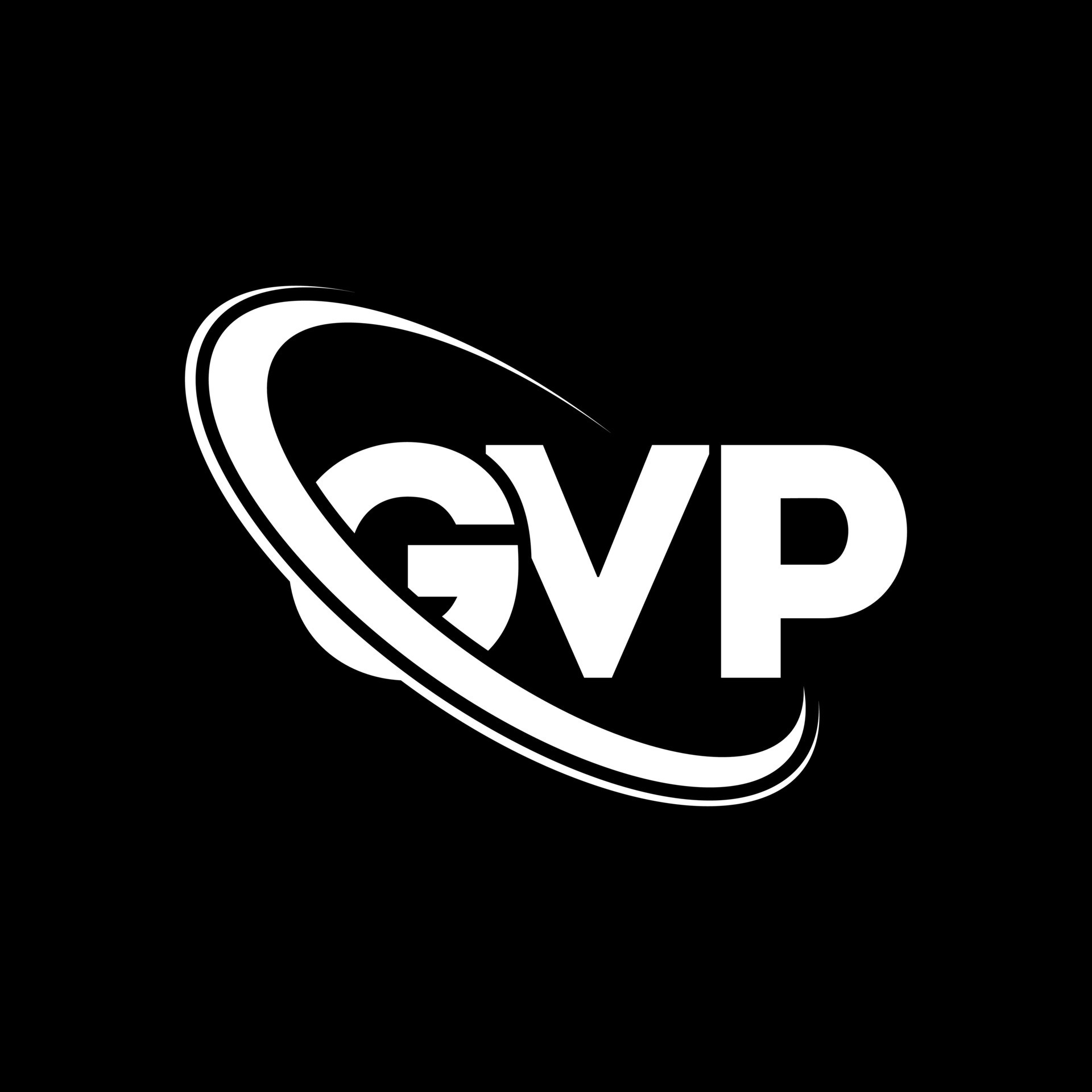 logotipo de gvp. carta gvp. diseño del logotipo de la letra gvp. logotipo de iniciales gvp ...