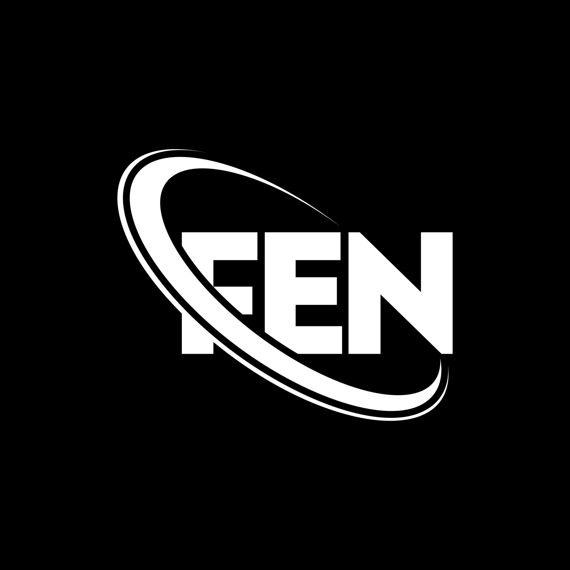 logotipo de pantano. carta de fen. diseño del logotipo de la letra fen. logotipo de las ...