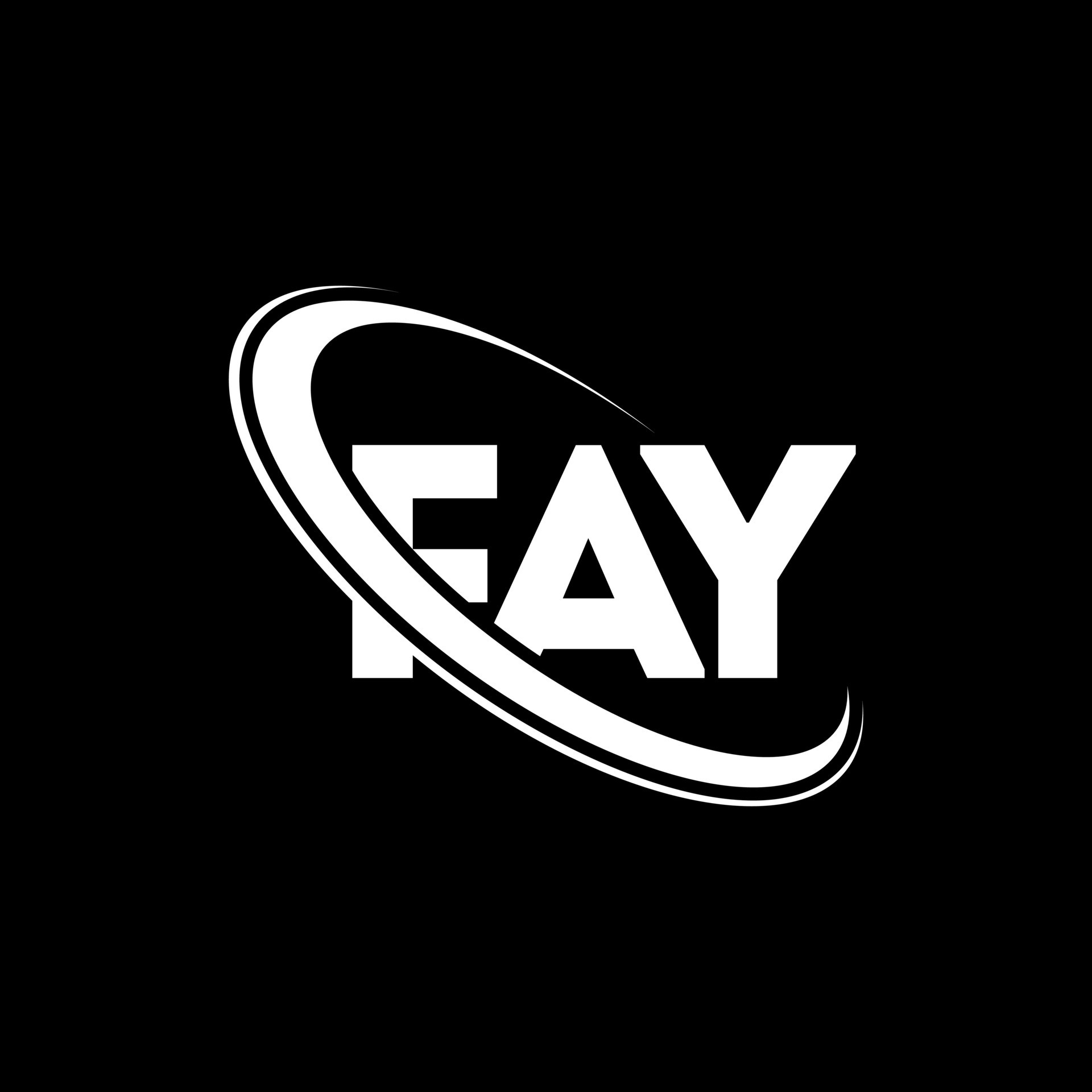 Logotipo De Fay Carta De Fay Diseño Del Logotipo De La Letra Fay Logotipo De Las Iniciales