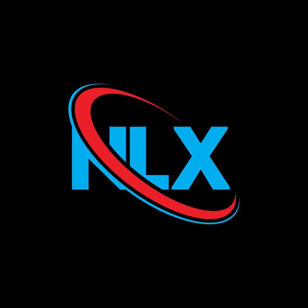 logotipo de NLX. letra nlx. diseño del logotipo de la letra nlx. logotipo de iniciales nlx ...