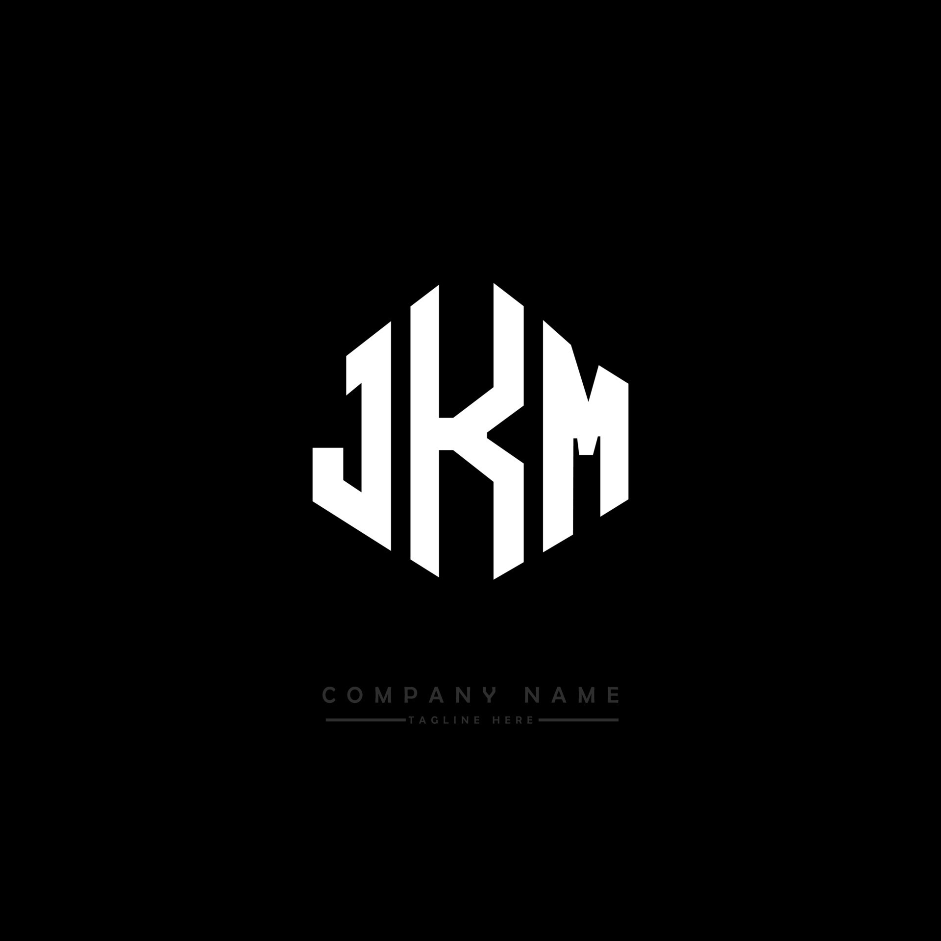 Jkm Letter Logo Design With Polygon Shape Jkm Polygon And Cube Shape Logo Design Jkm Hexagon