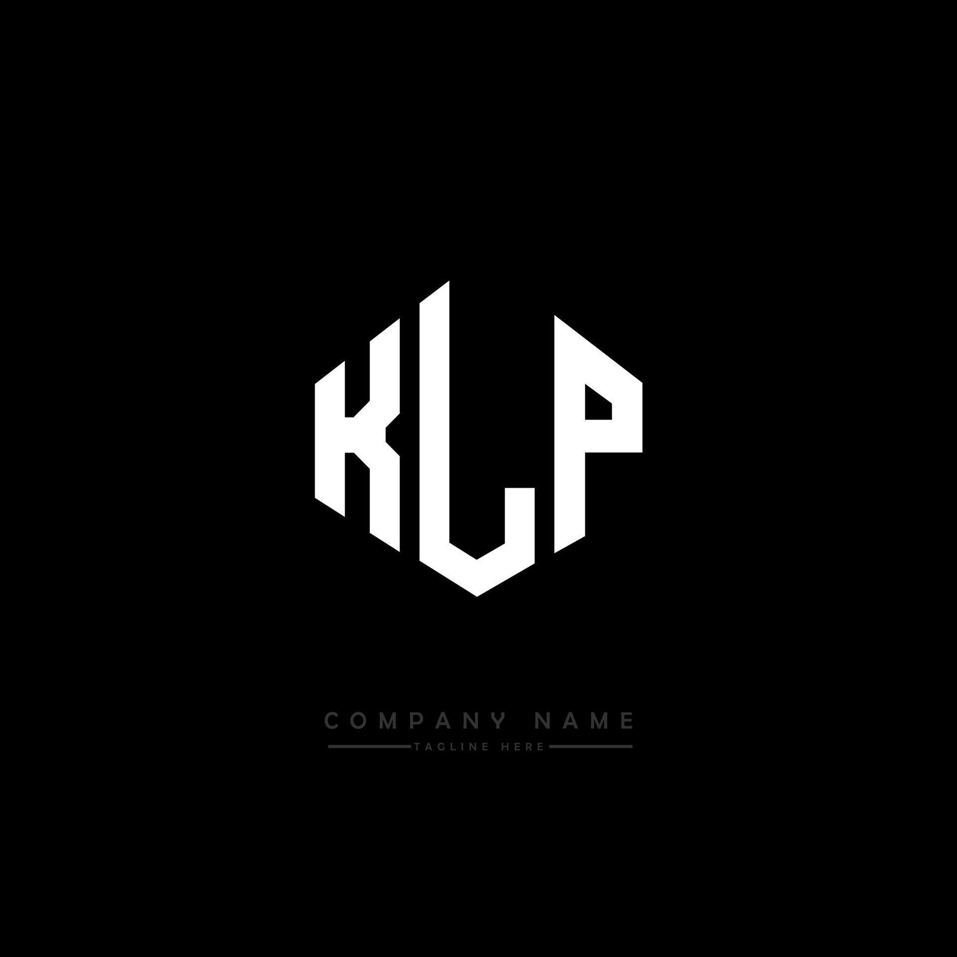 KLP letter logo design with polygon shape. KLP polygon and cube shape logo design. KLP hexagon ...