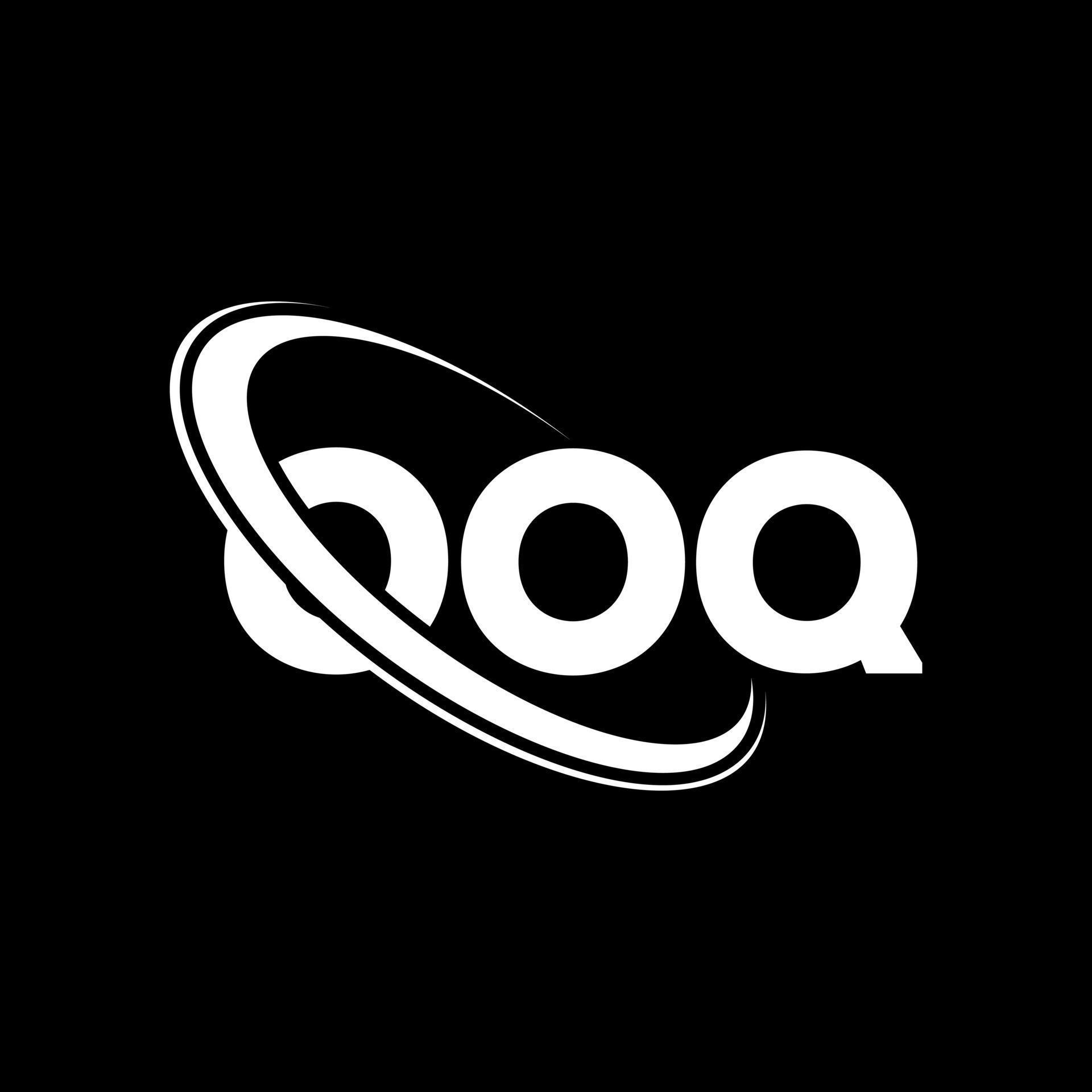 OOQ logo. OOQ letter. OOQ letter logo design. Initials OOQ logo linked with circle and uppercase ...