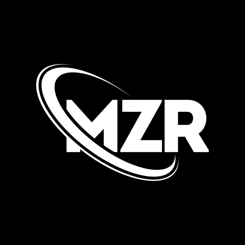 MZR logo. MZR letter. MZR letter logo design. Initials MZR logo linked with circle and uppercase ...
