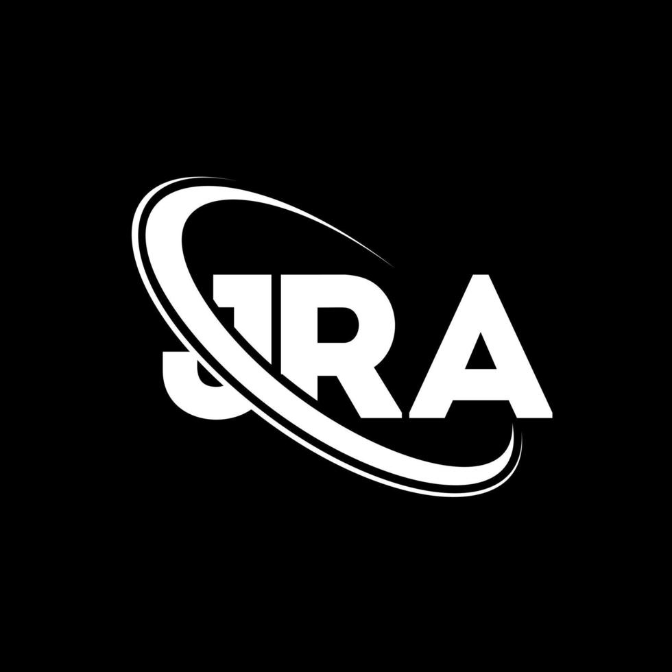logotipo jra. carta jra. diseño del logotipo de la letra jra. logotipo de las iniciales jra ...