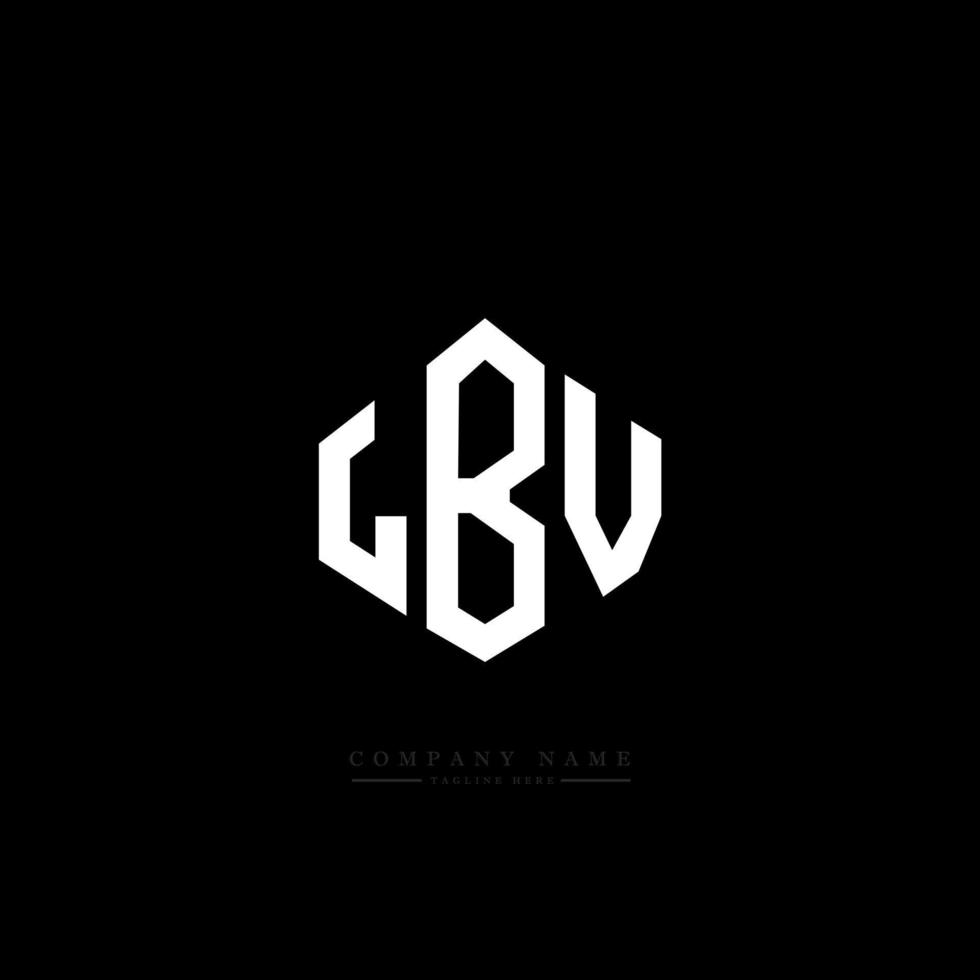 Lbv Letter Logo Design With Polygon Shape Lbv Polygon And Cube Shape Logo Design Lbv Hexagon