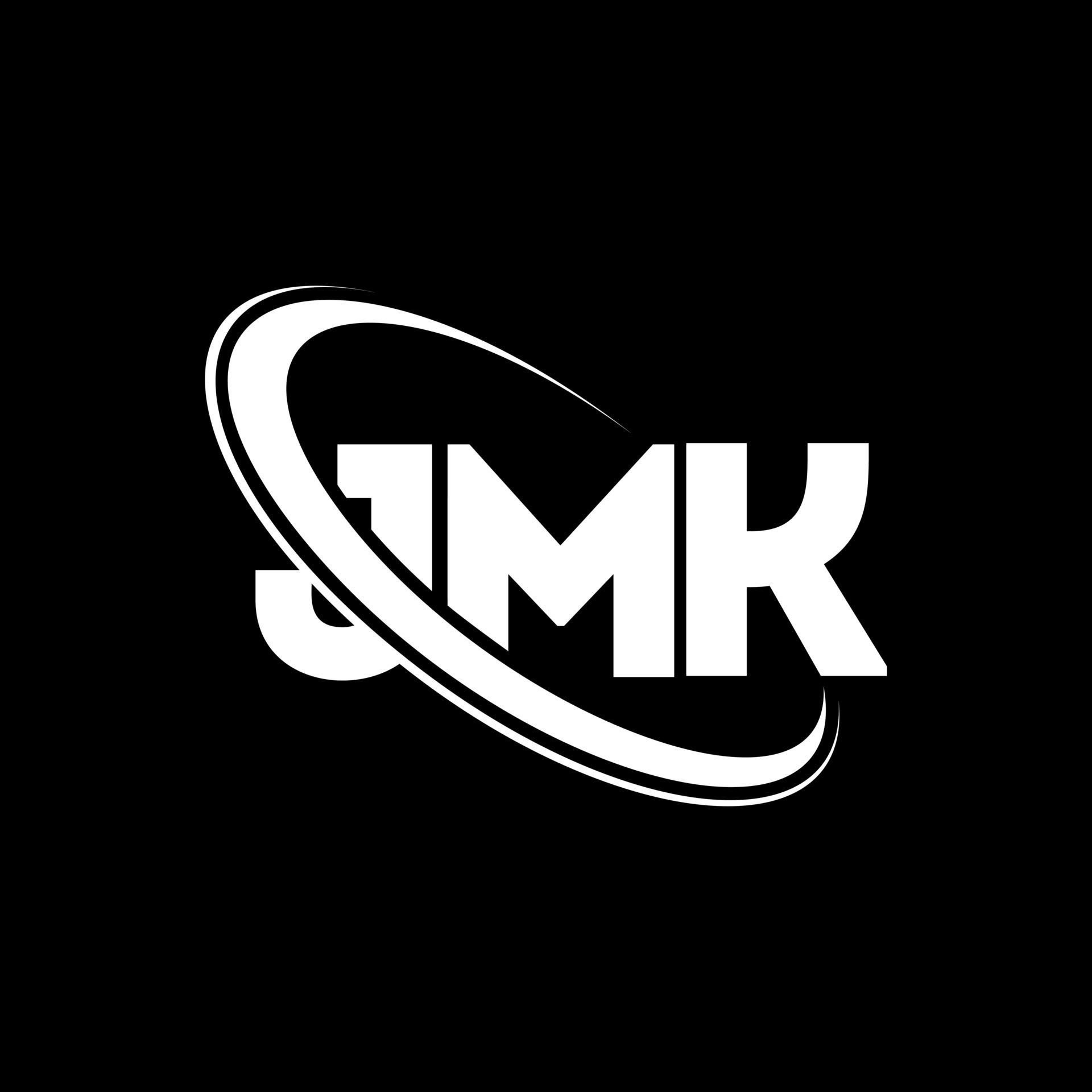 JMK logo. JMK letter. JMK letter logo design. Initials JMK logo linked with circle and uppercase ...