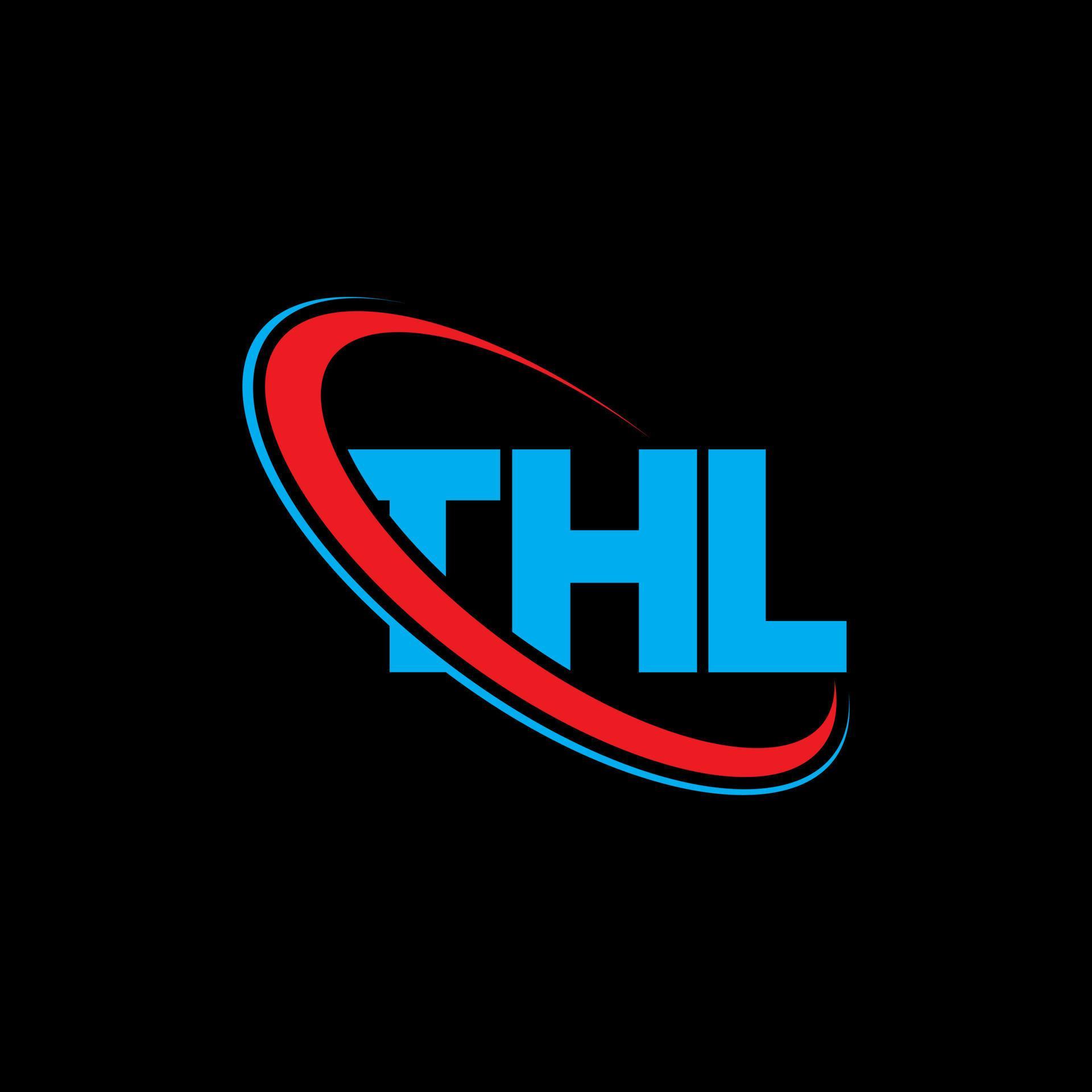 el logotipo de thl. esa carta. diseño del logotipo de la letra thl. iniciales del logotipo de ...