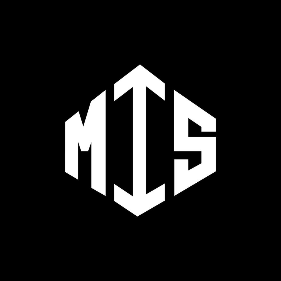 MIS letter logo design with polygon shape. MIS polygon and cube shape ... MIS letter logo design with polygon shape. MIS polygon and cube shape ...