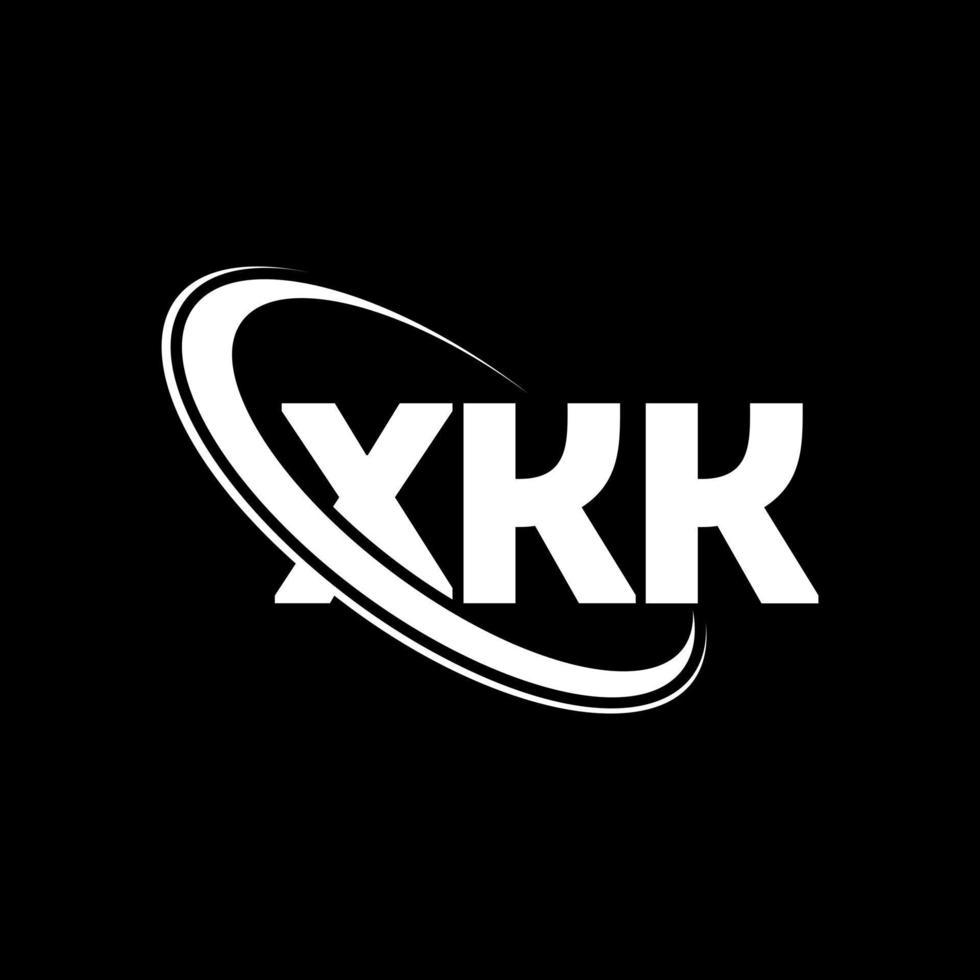XKK logo. XKK letter. XKK letter logo design. Initials XKK logo linked with circle and uppercase ...