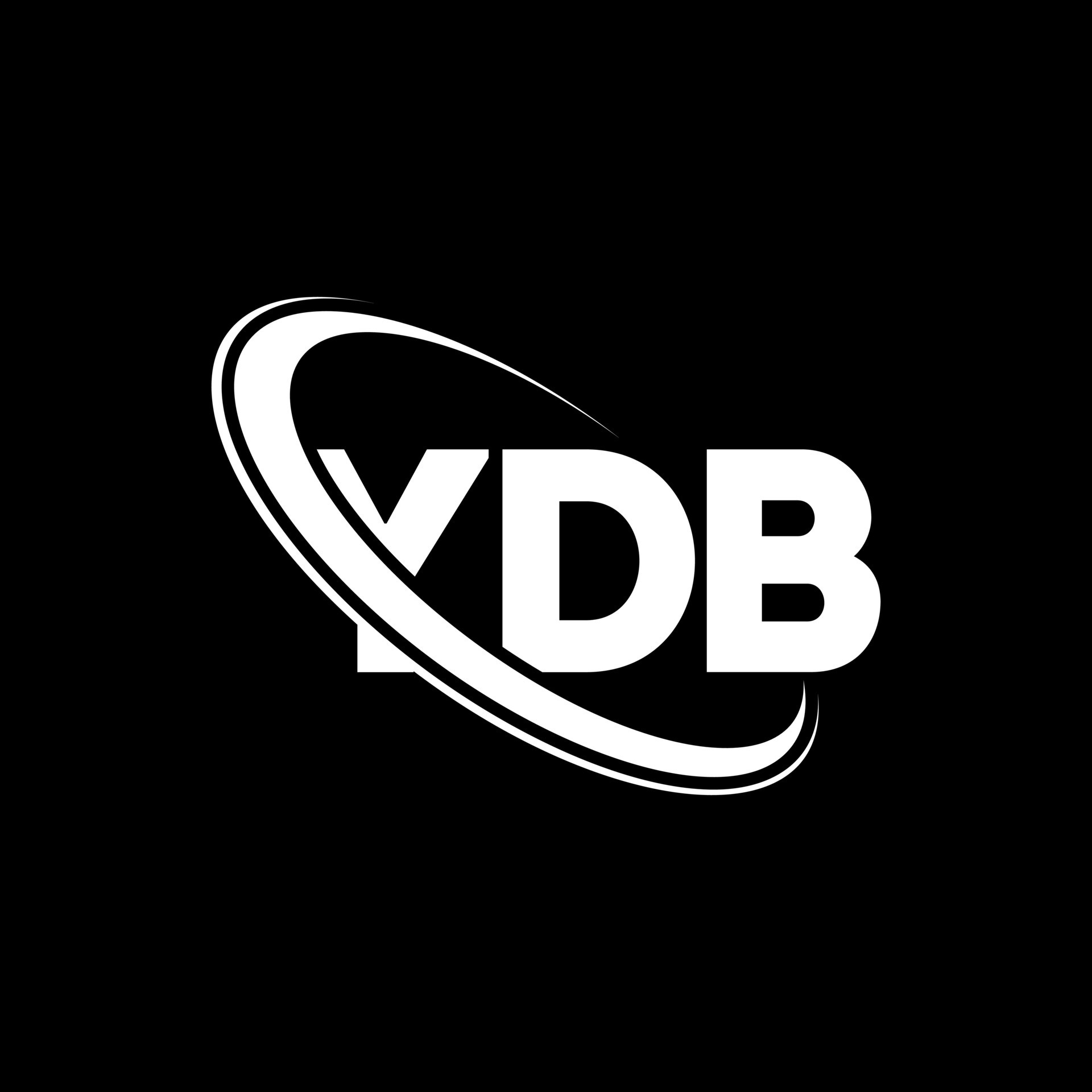 YDB logo. YDB letter. YDB letter logo design. Initials YDB logo linked with circle and uppercase ...