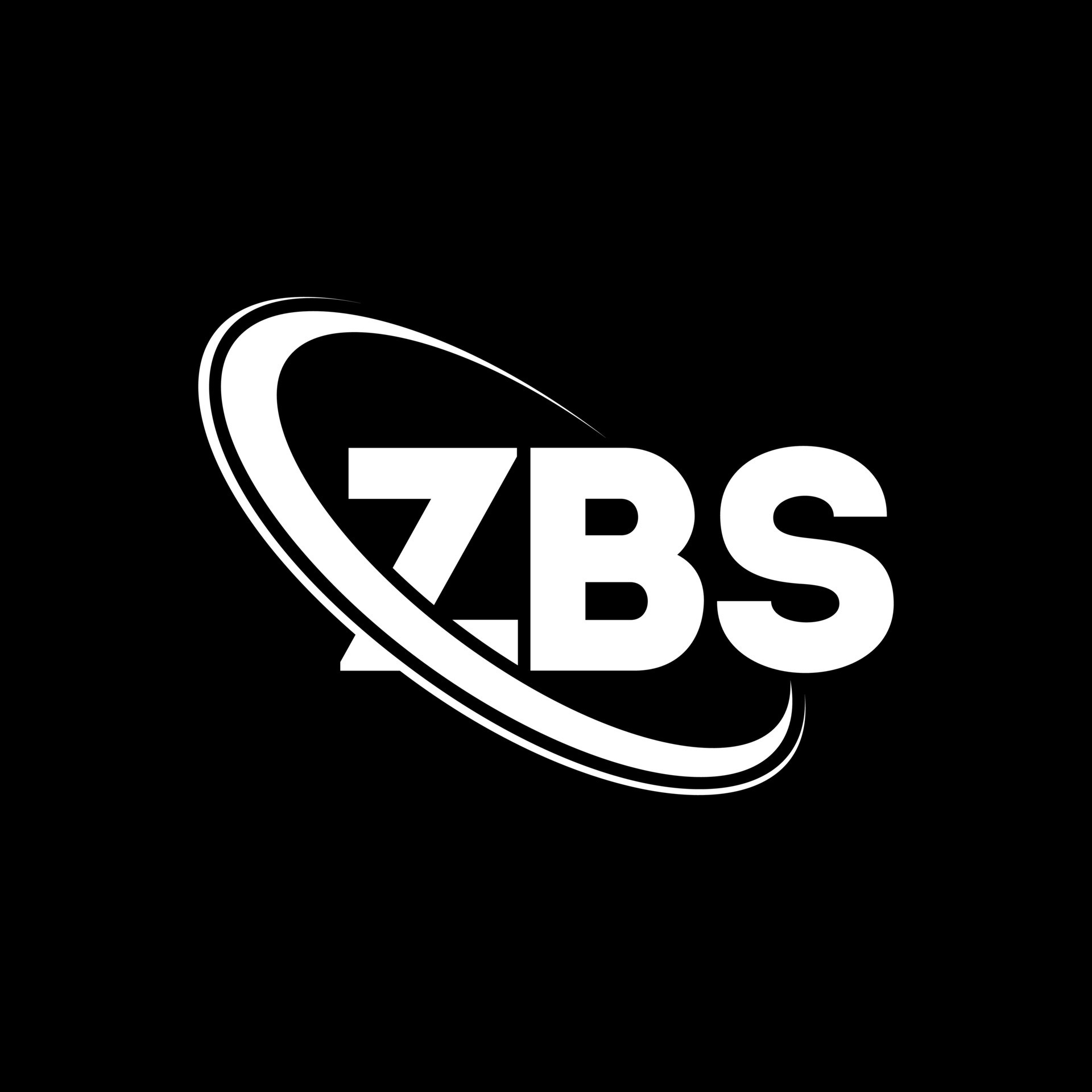 ZBS logo. ZBS letter. ZBS letter logo design. Initials ZBS logo linked with circle and uppercase ...