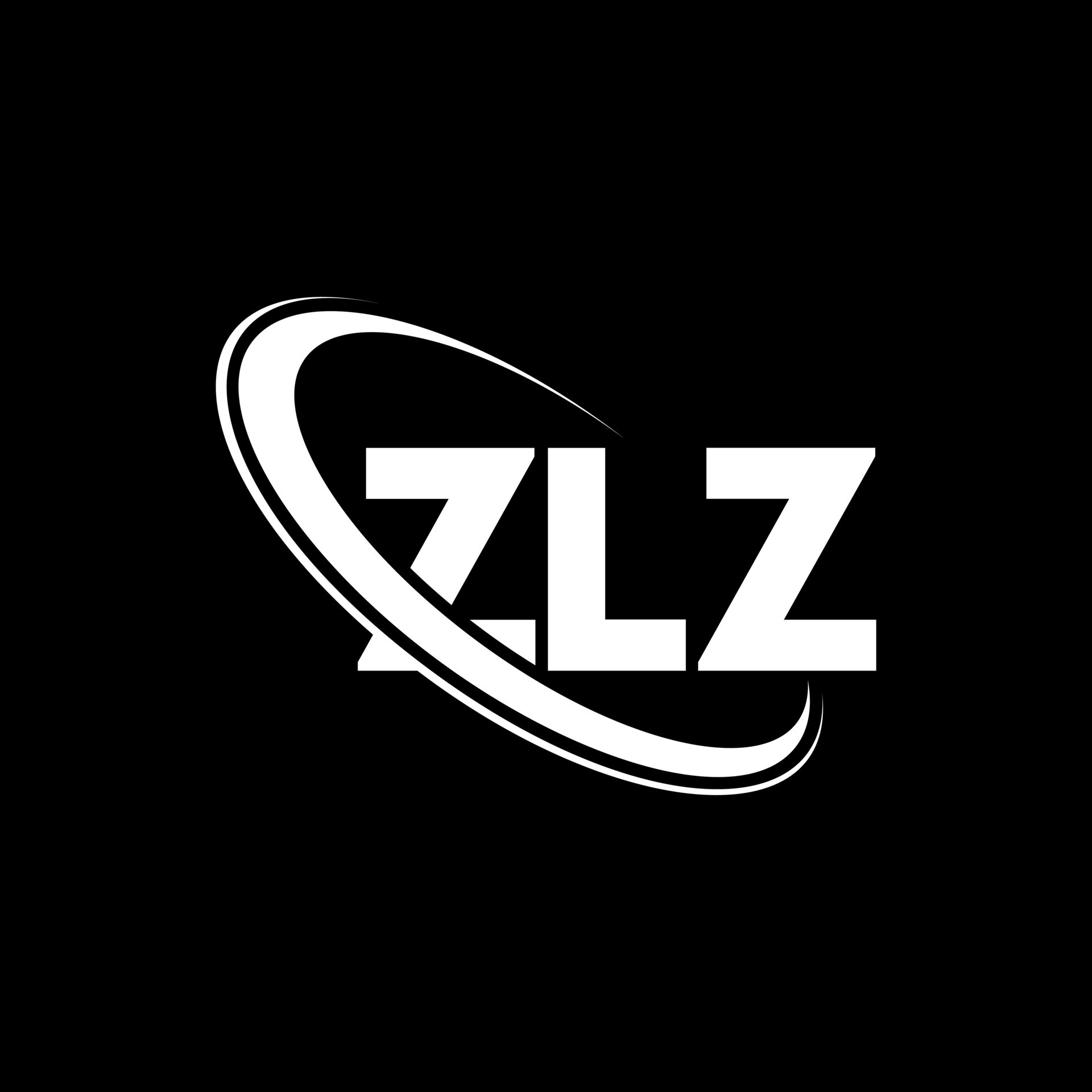 ZLZ logo. ZLZ letter. ZLZ letter logo design. Initials ZLZ logo linked with circle and uppercase ...