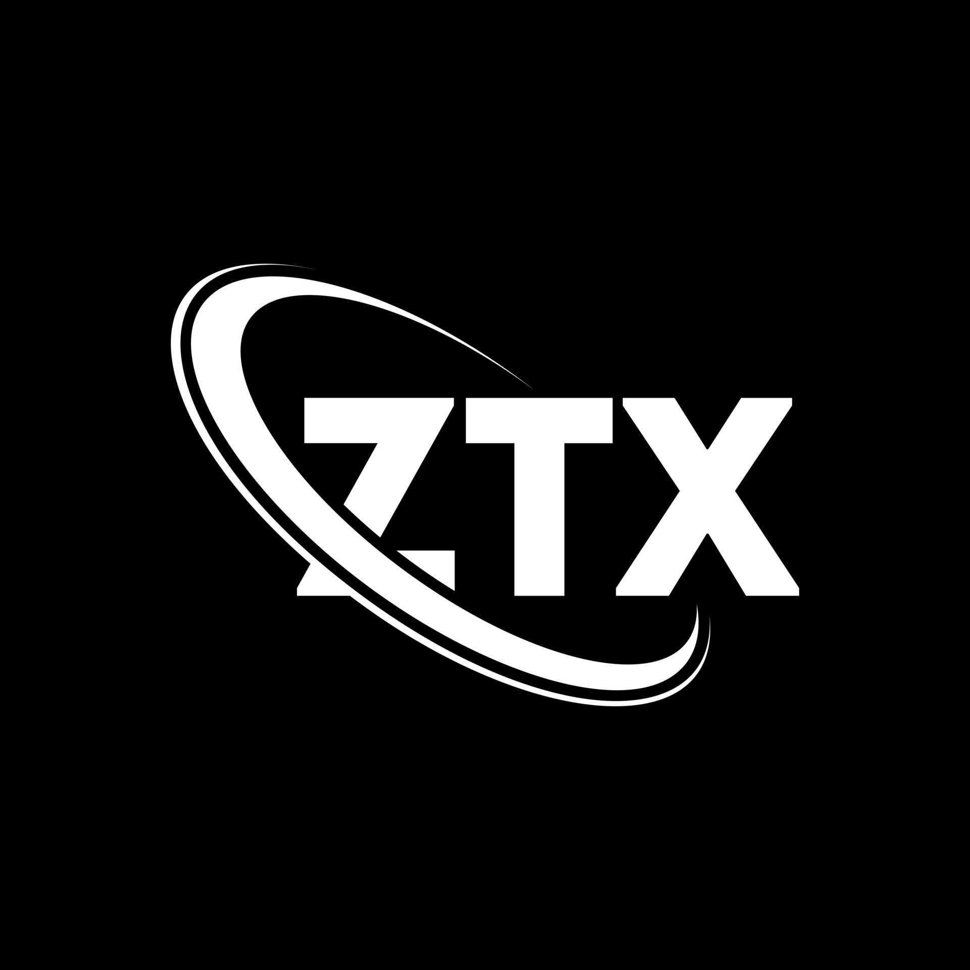 logotipo de ztx. letra ztx. diseño del logotipo de la letra ztx. logotipo de iniciales ztx ...