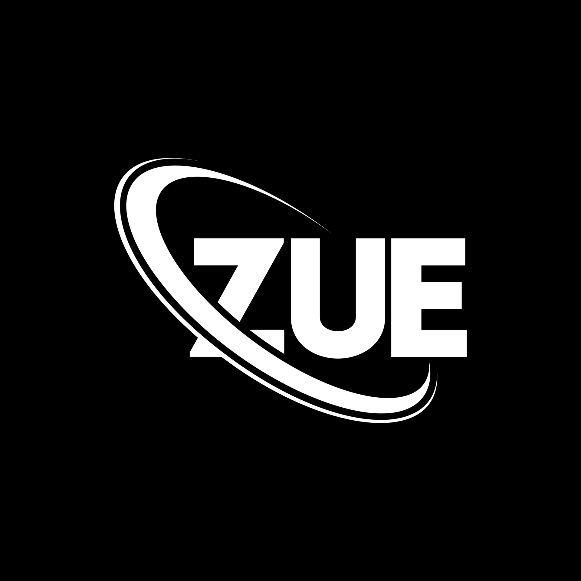 logotipo de zue. letra azul. diseño del logotipo de la letra zue. logotipo de iniciales zue ...