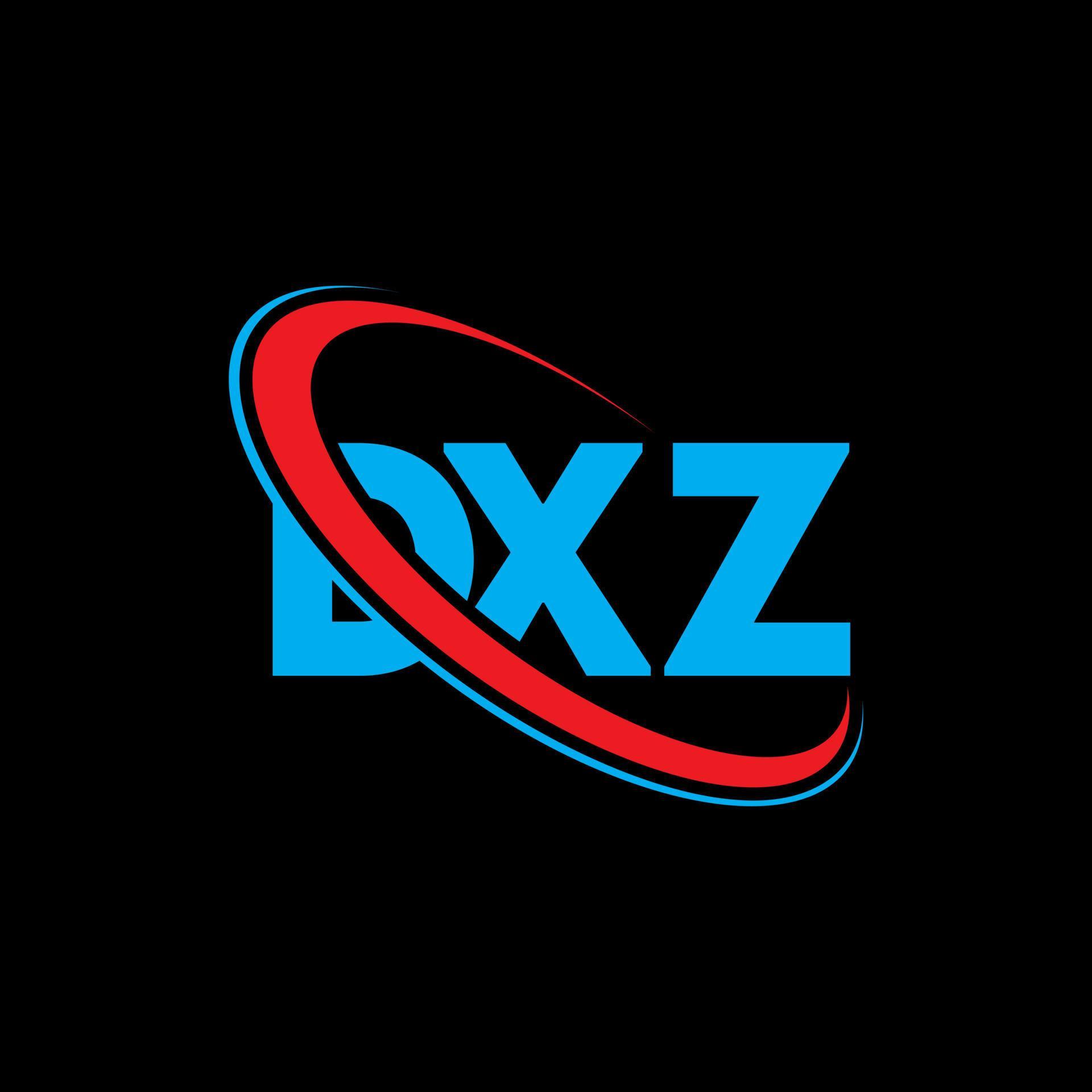 DXZ logo. DXZ letter. DXZ letter logo design. Initials DXZ logo linked with circle and uppercase ...