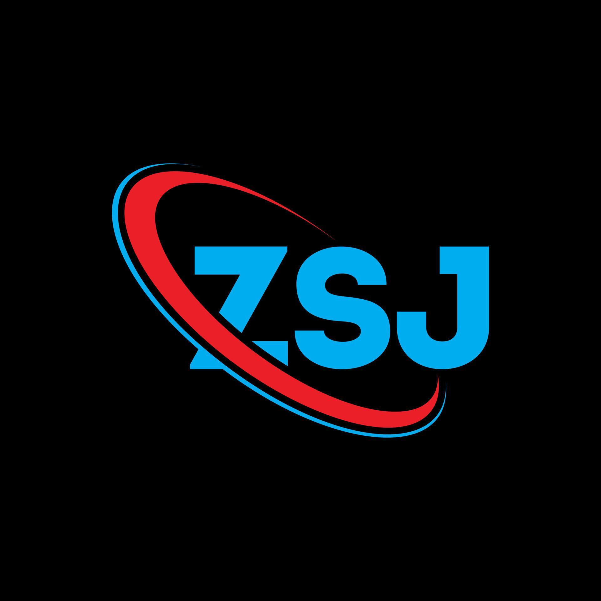Zsj Logo Zsj Letter Zsj Letter Logo Design Initials Zsj Logo Linked