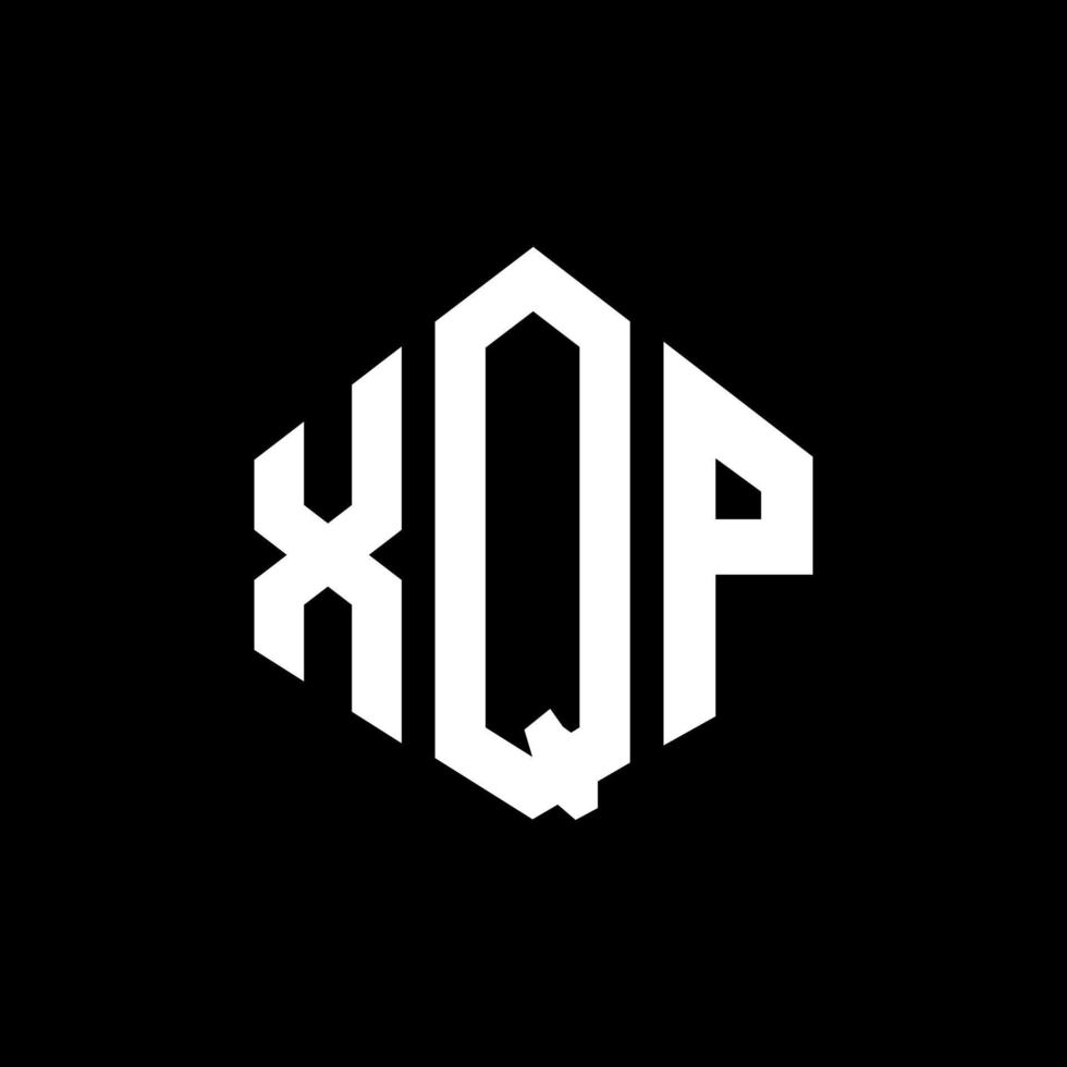 Xqp Letter Logo Design With Polygon Shape Xqp Polygon And Cube Shape Logo Design Xqp Hexagon