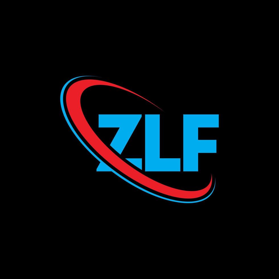 logotipo de ZLF. letra ZLF. diseño del logotipo de la letra zlf. logotipo de iniciales zlf ...