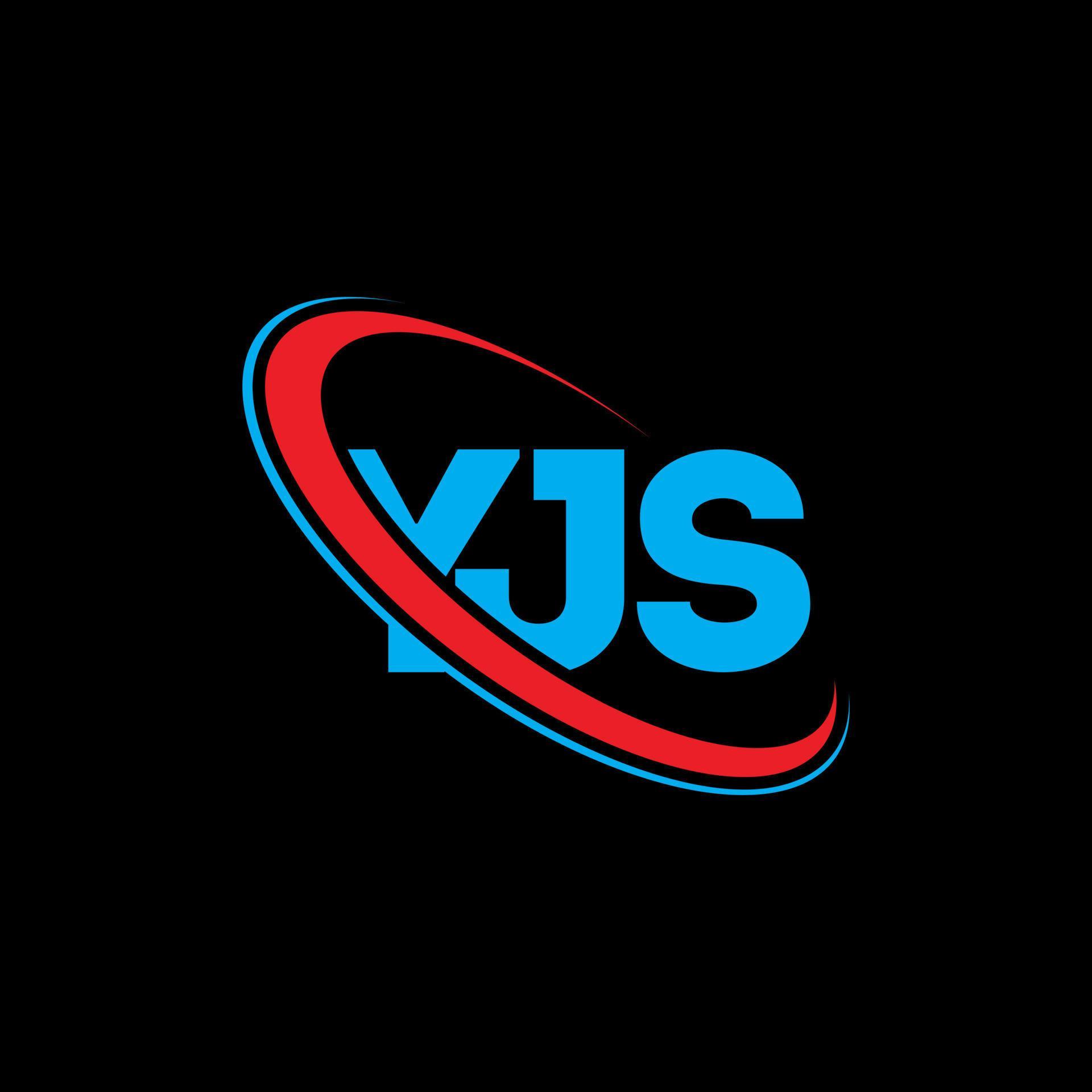 YJS logo. YJS letter. YJS letter logo design. Initials YJS logo linked with circle and uppercase ...