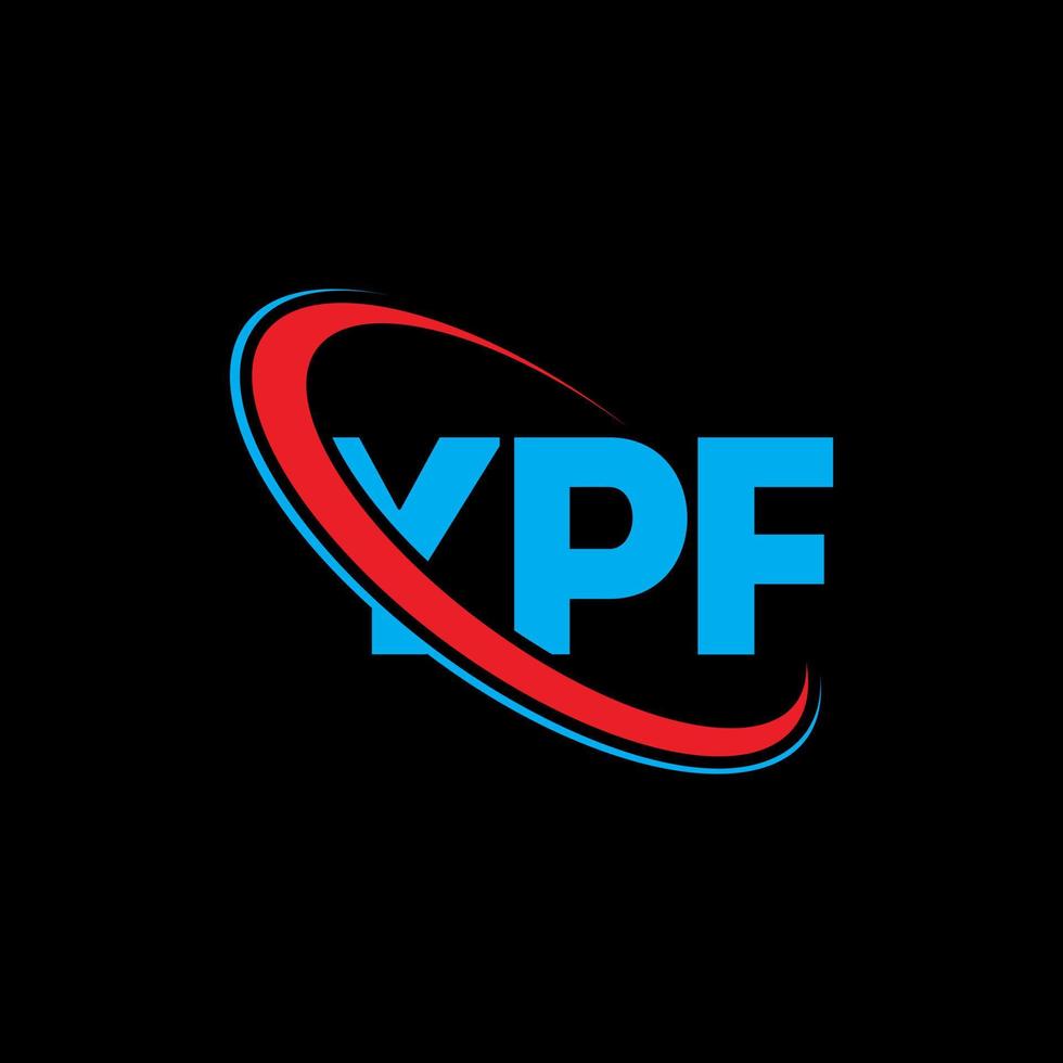 logotipo de YPF. carta ypf. diseño del logotipo de la letra ypf. Logo de iniciales ypf enlazado ...