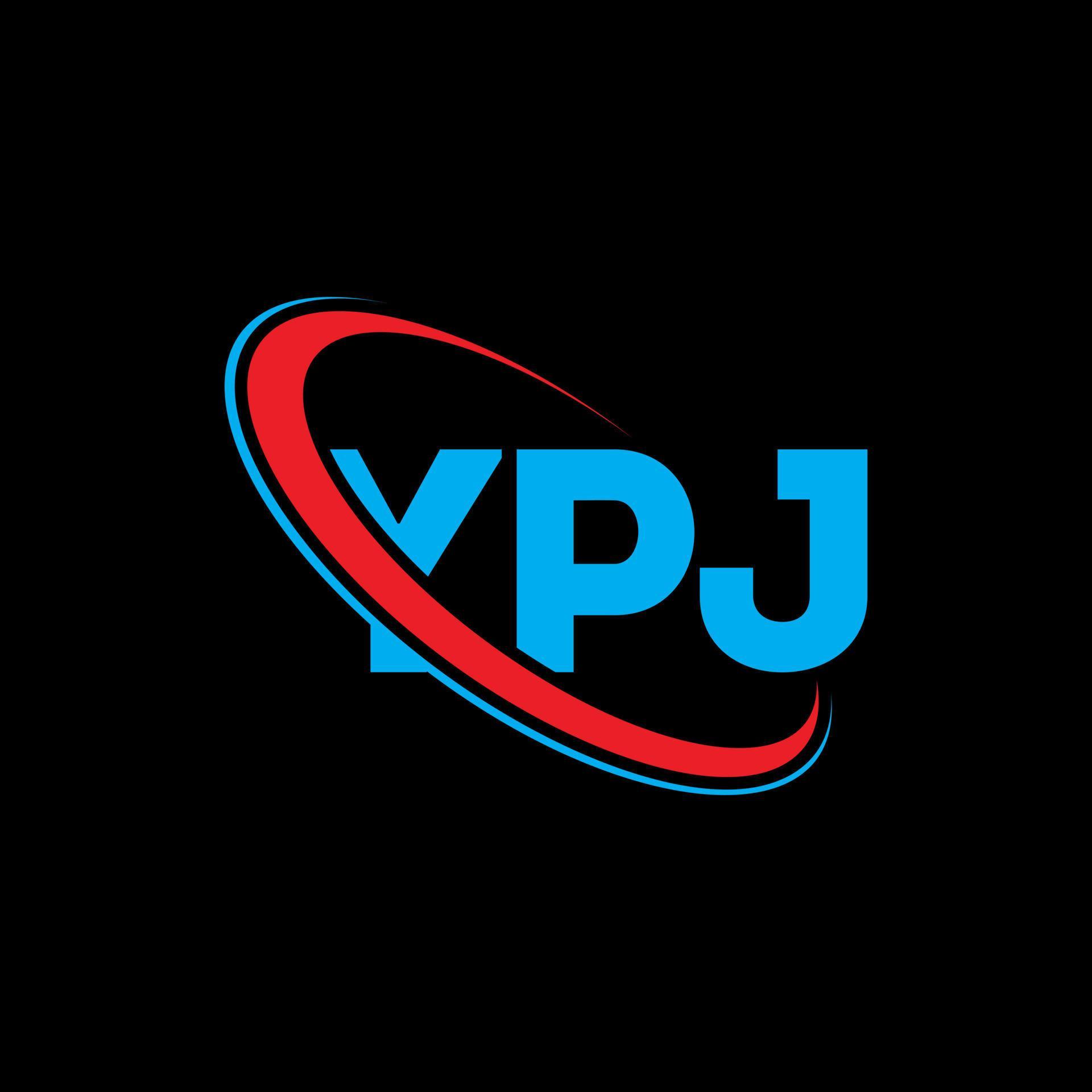 YPJ logo. YPJ letter. YPJ letter logo design. Initials YPJ logo linked with circle and uppercase ...