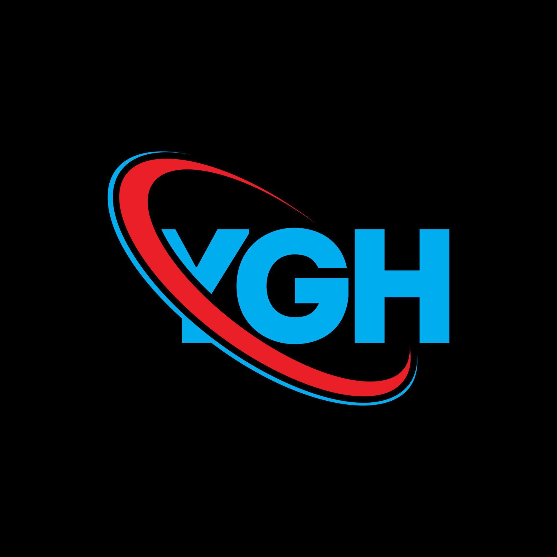 YGH logo. YGH letter. YGH letter logo design. Initials YGH logo linked with circle and uppercase ...