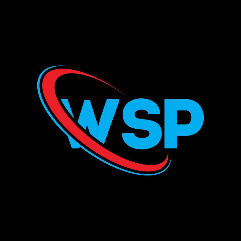 Logotipo De Wsp Carta Wsp Diseño De Logotipo De Letra Wsp Logotipo