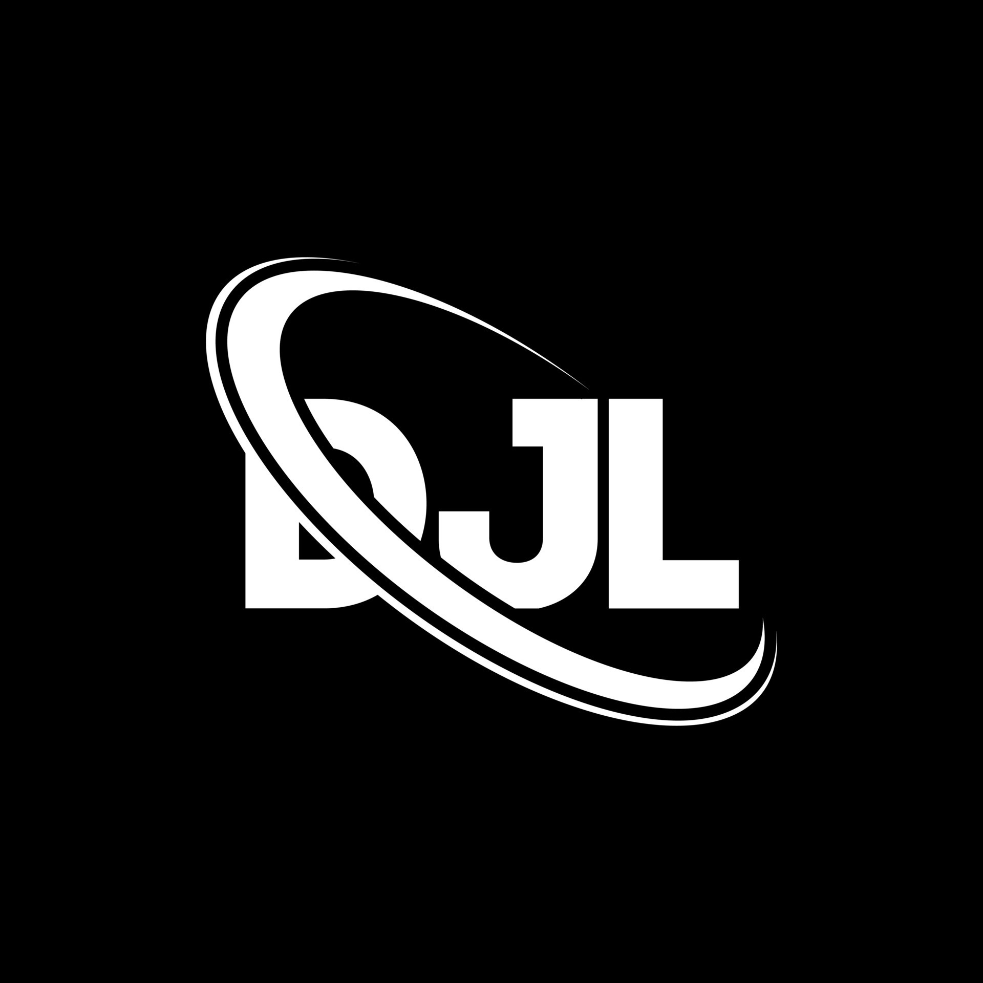 logotipo de DJL. letra djl. diseño del logotipo de la letra djl. logotipo de las iniciales djl ...