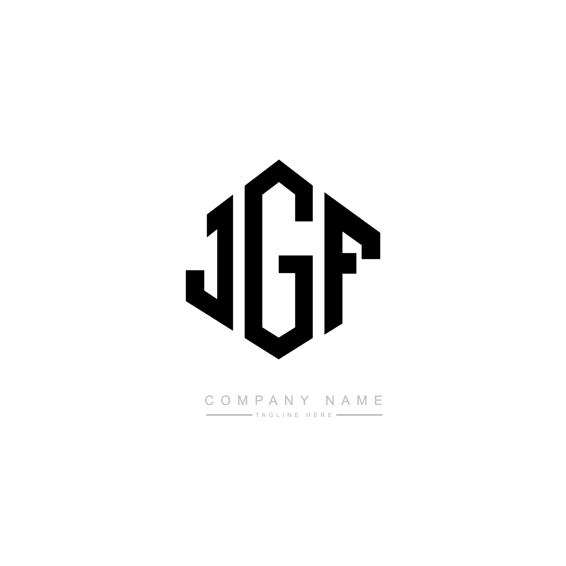 diseño de logotipo de letra jgf con forma de polígono. jgf polígono y ... diseño de logotipo de letra jgf con forma de polígono. jgf polígono y ...