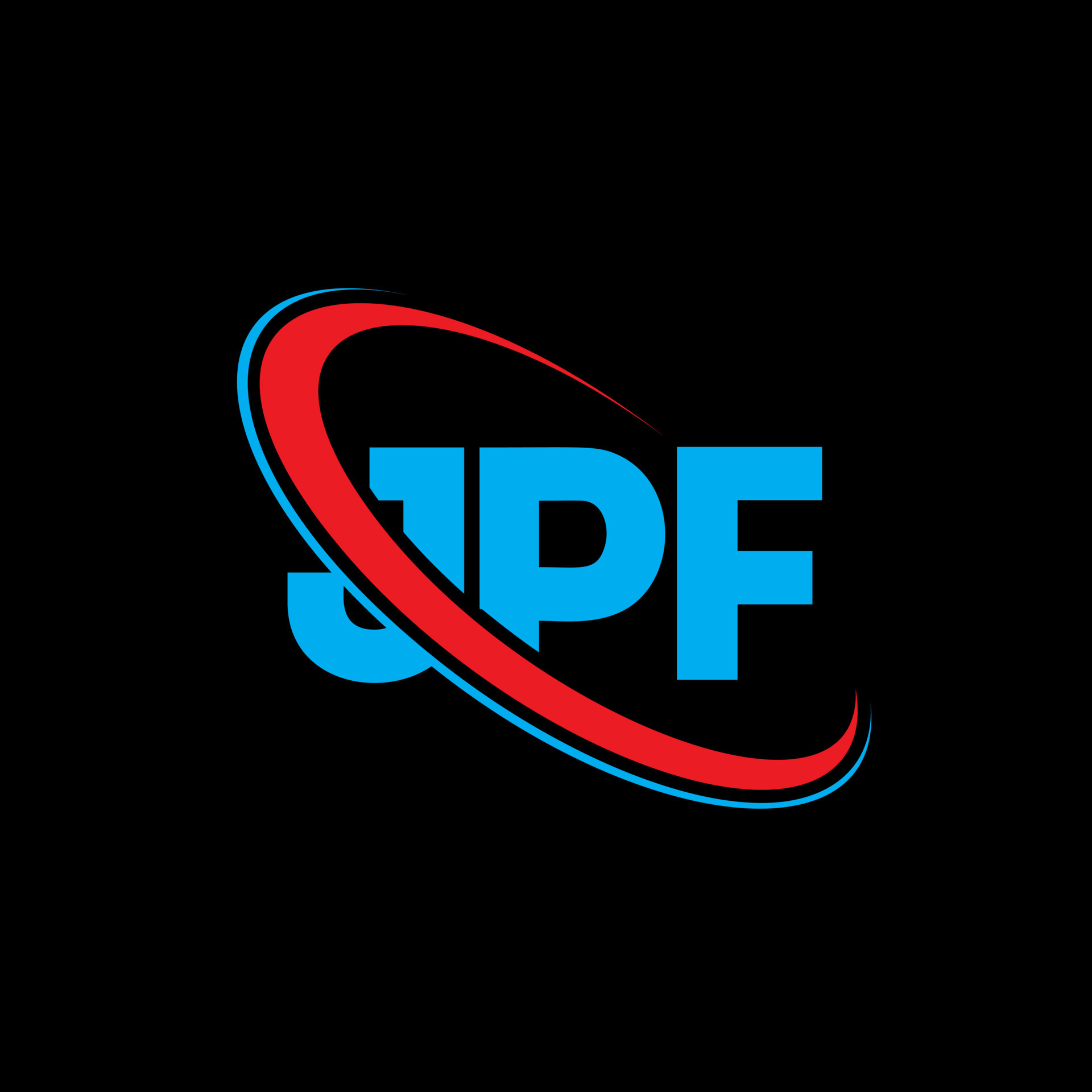 logotipo jff. carta jpf. diseño de logotipo de letra jpf. logotipo de iniciales jpf vinculado ...