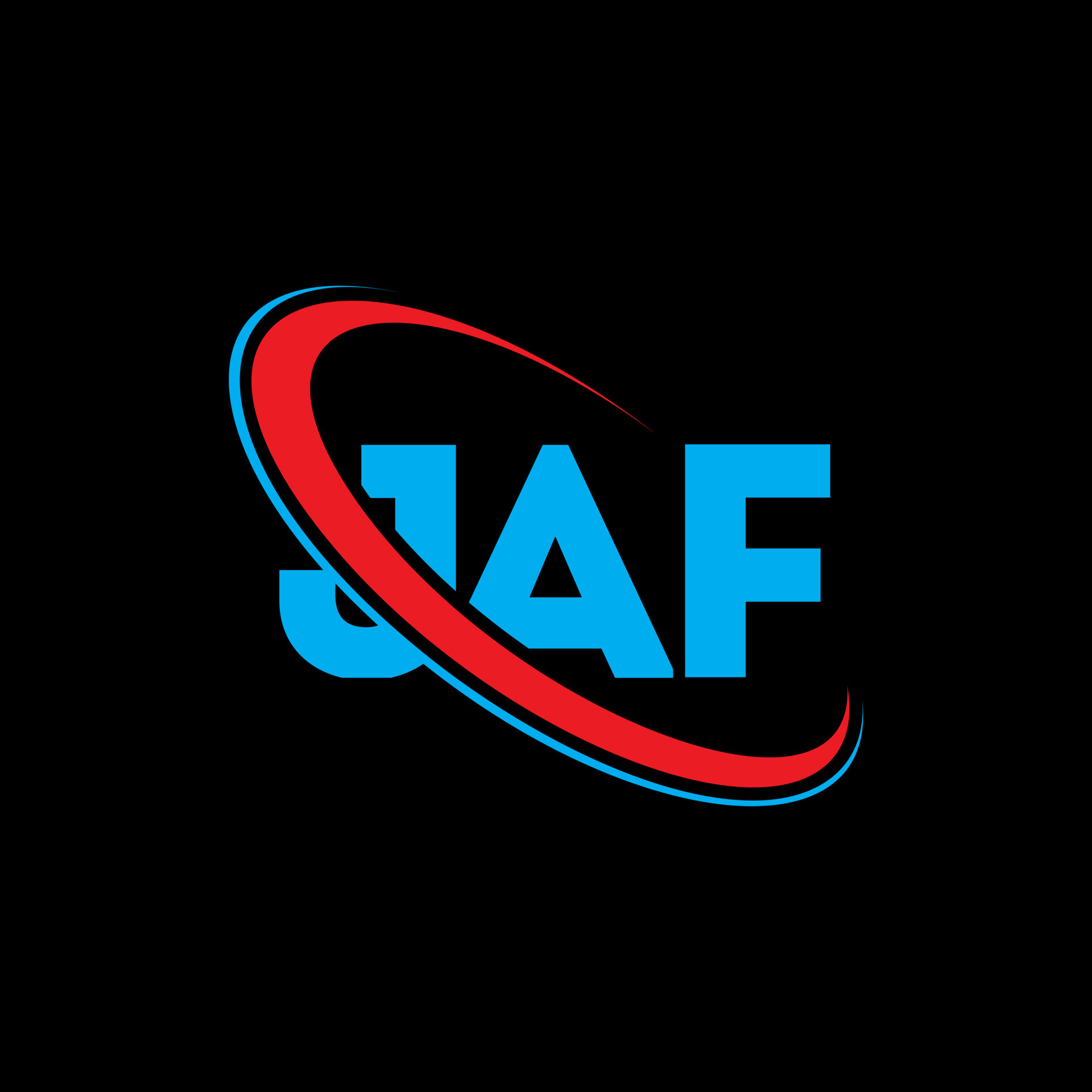 logotipo de JAF. letra JAF. diseño del logotipo de la letra jaf. logotipo de las iniciales jaf ...