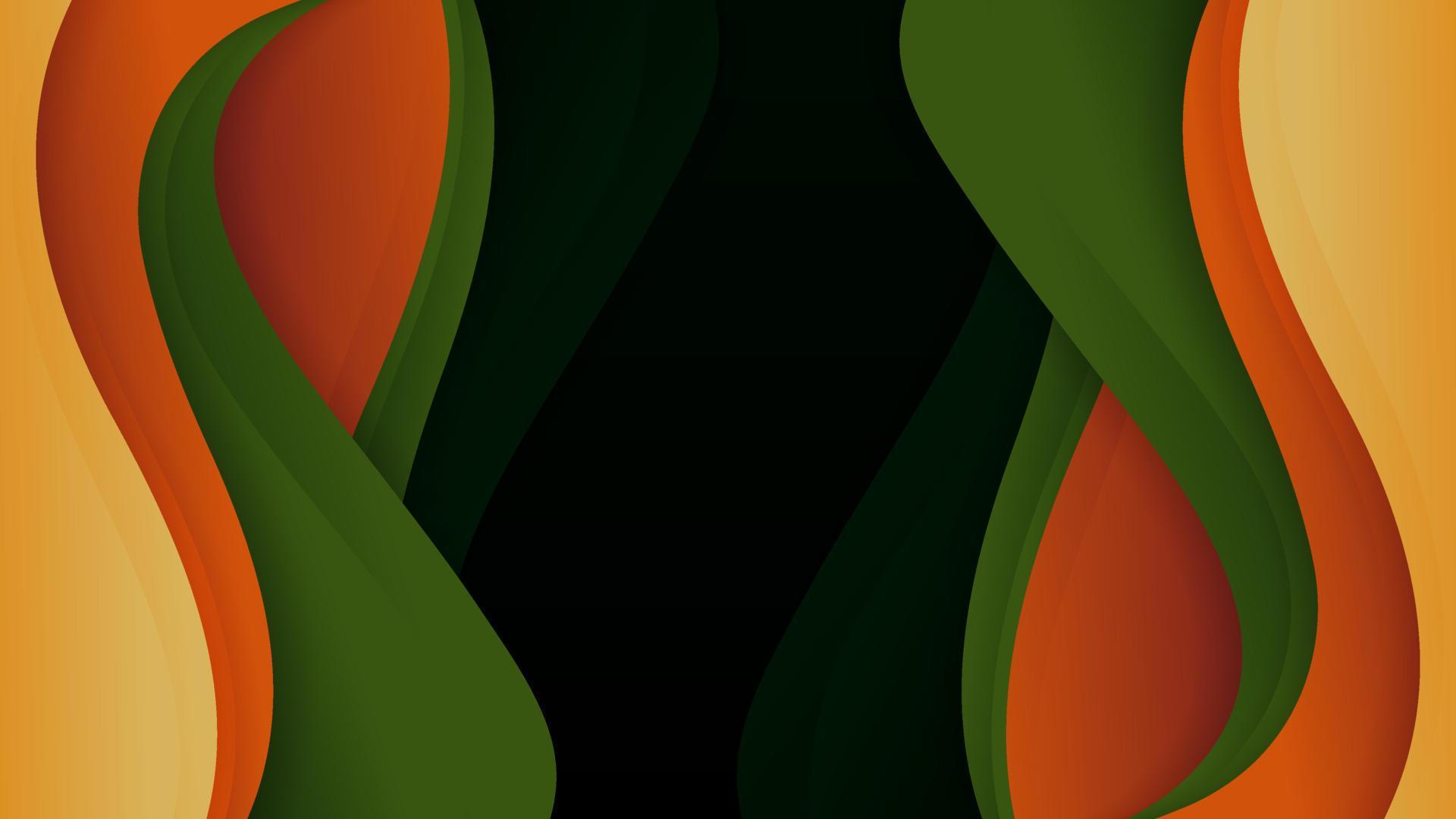 Vector Abstract Background With Gradient Color And Dynamic Shadow On